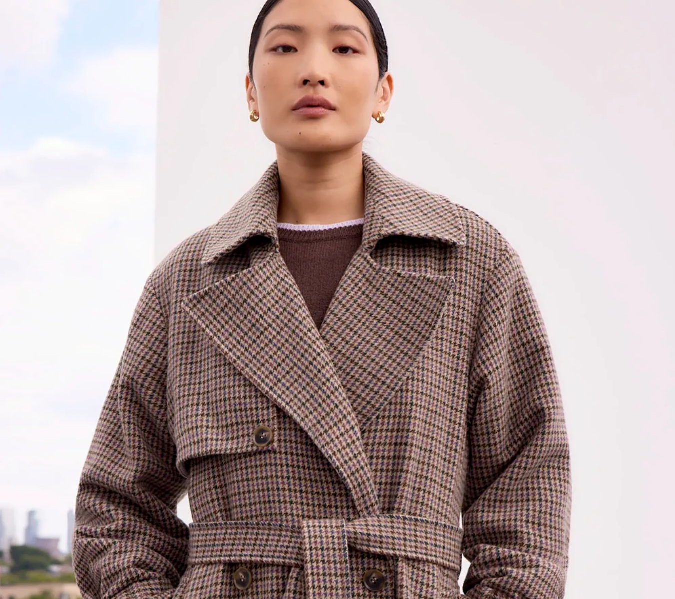 Shrunken Crew - Chestnut - Borderfree