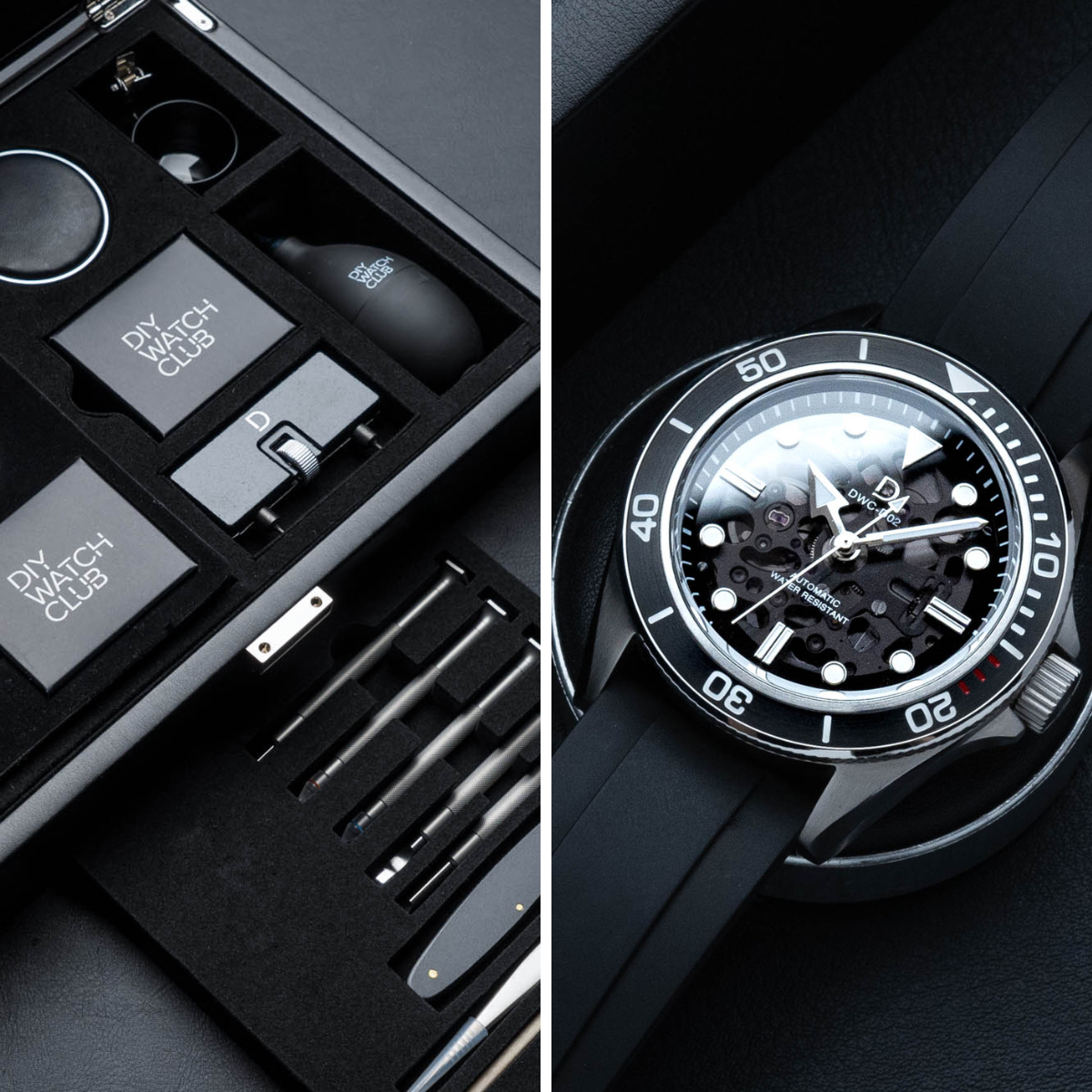[Editor's Gift Pick] Our skeleton dive watch kit with the sapphire dial ...