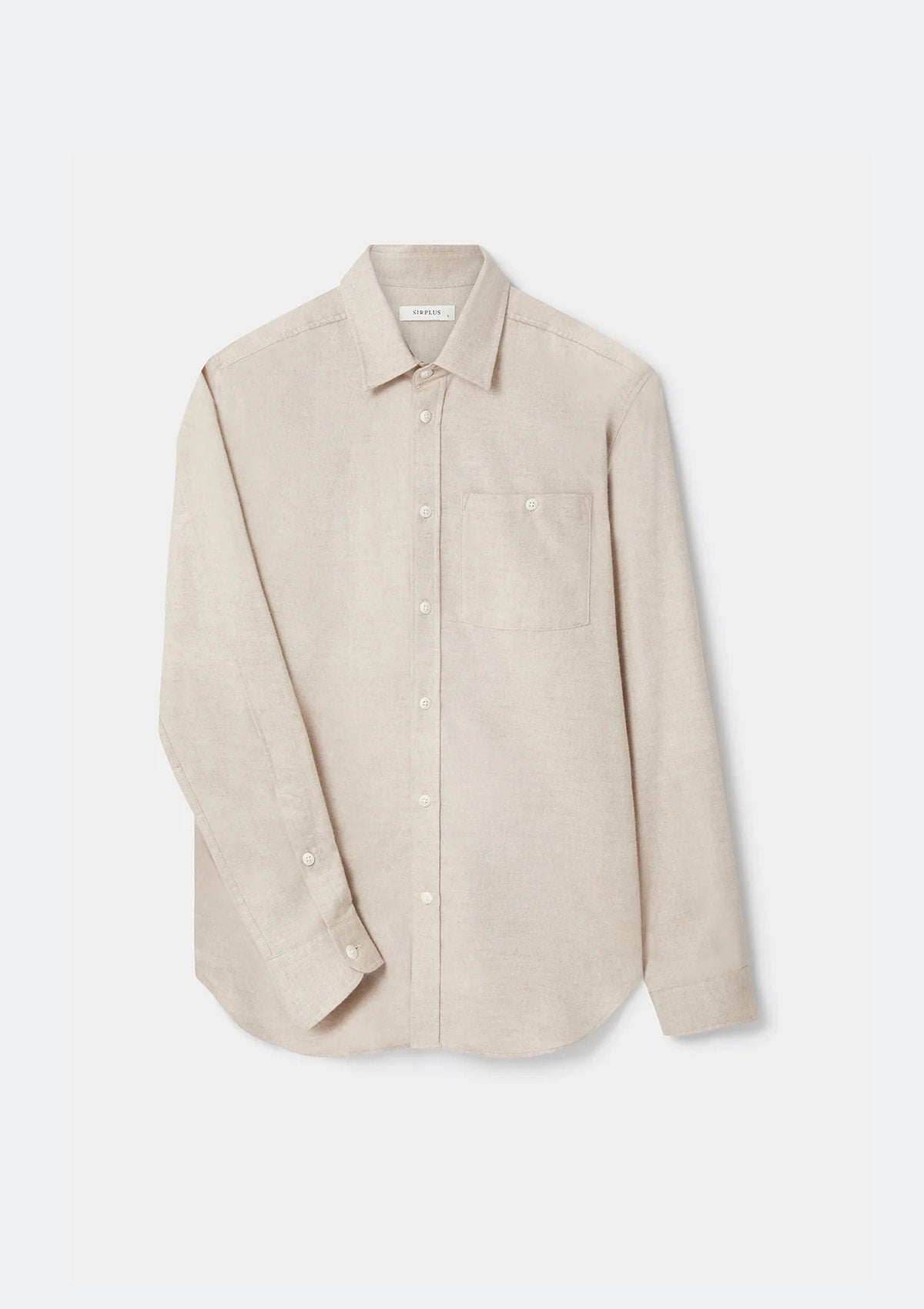 Sand Cotton Cashmere Shirt - Borderfree
