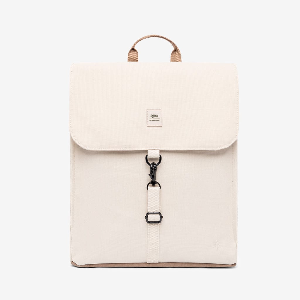 Handy Mini Backpack Ecru - Borderfree