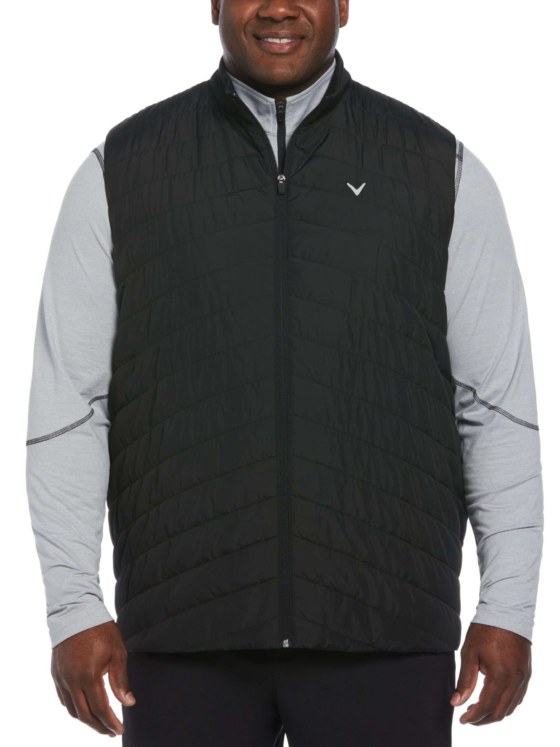 Big & Tall Quilted Puffer Vest - Borderfree