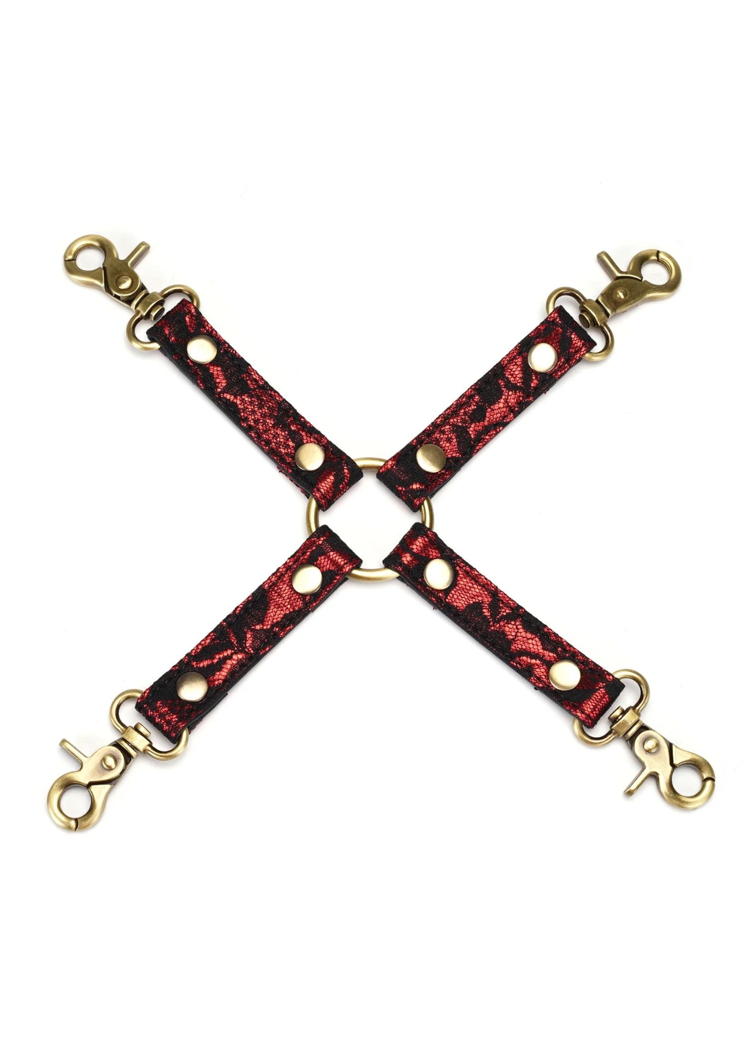 Victorian Garden Lace Hogtie Borderfree