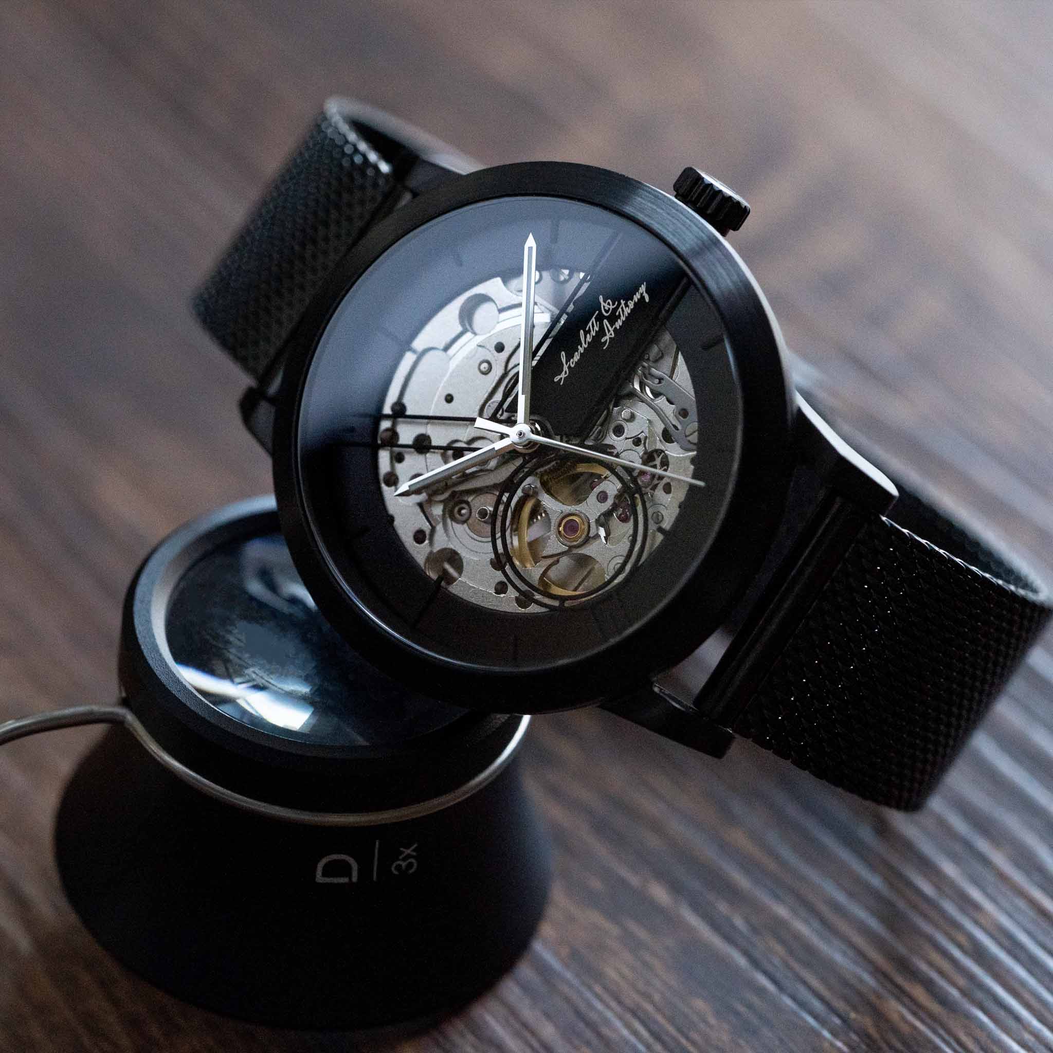 CUSTOM Mechanical Watch | 38mm | EONIQ PB003-F - Borderfree