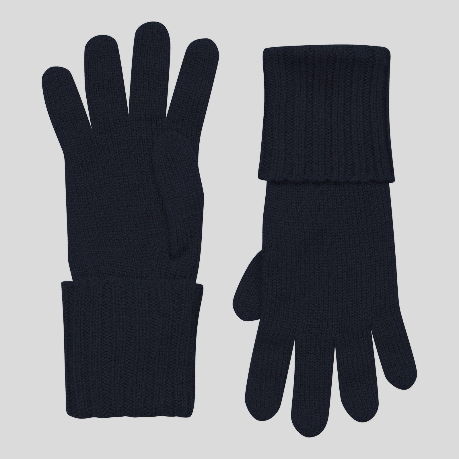 John Smedley - Unisex - Wilkes Gloves Midnight, S/M - Midnight - S/M ...