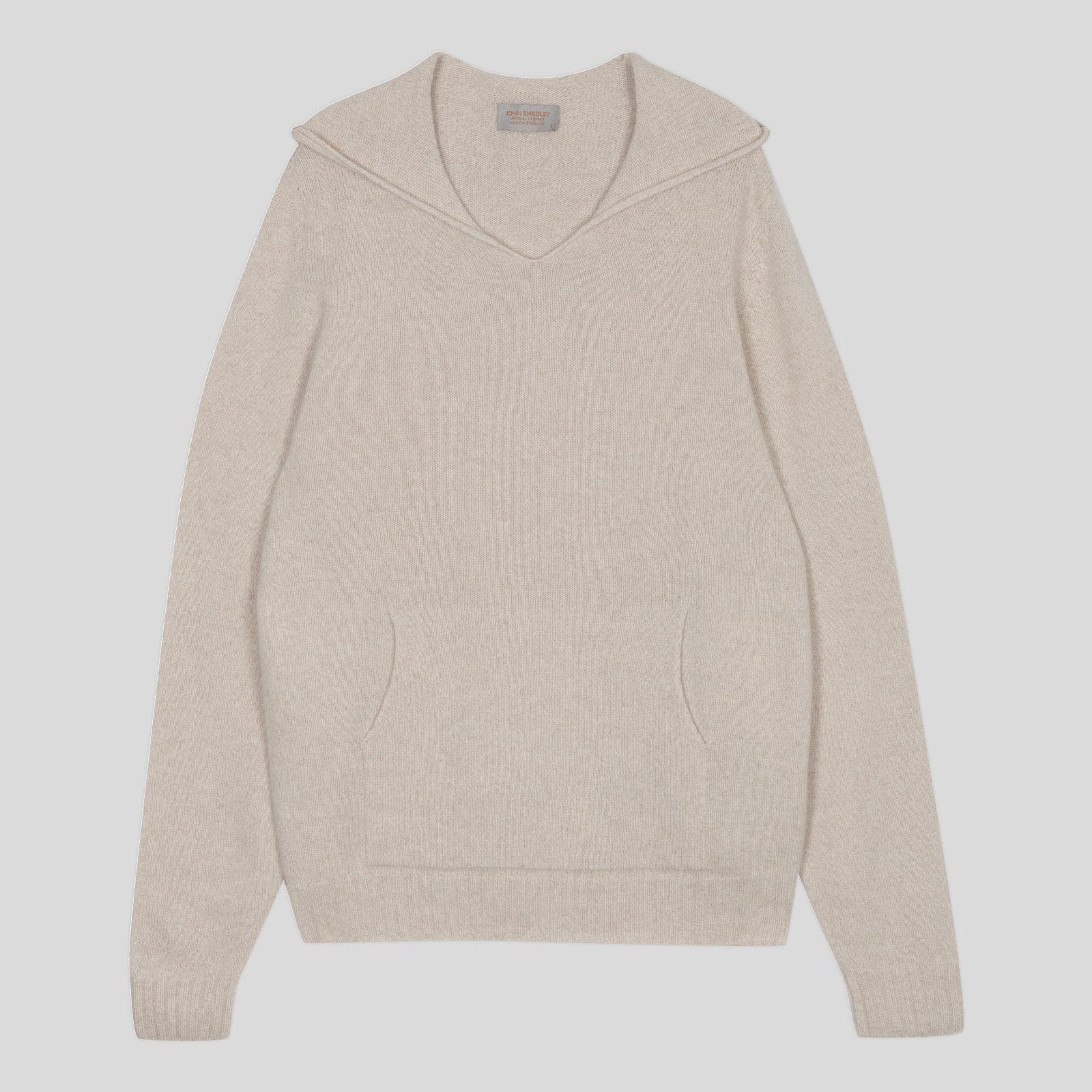 John Smedley - Men's - Kaleb Hoody Pampas, M - John Smedley's Eco ...