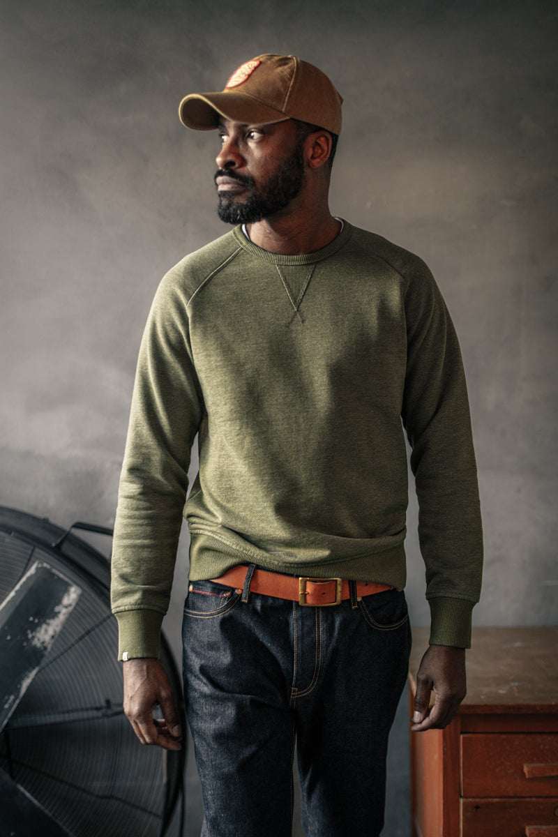 &SONS Surplus Green Sweatshirt - Borderfree