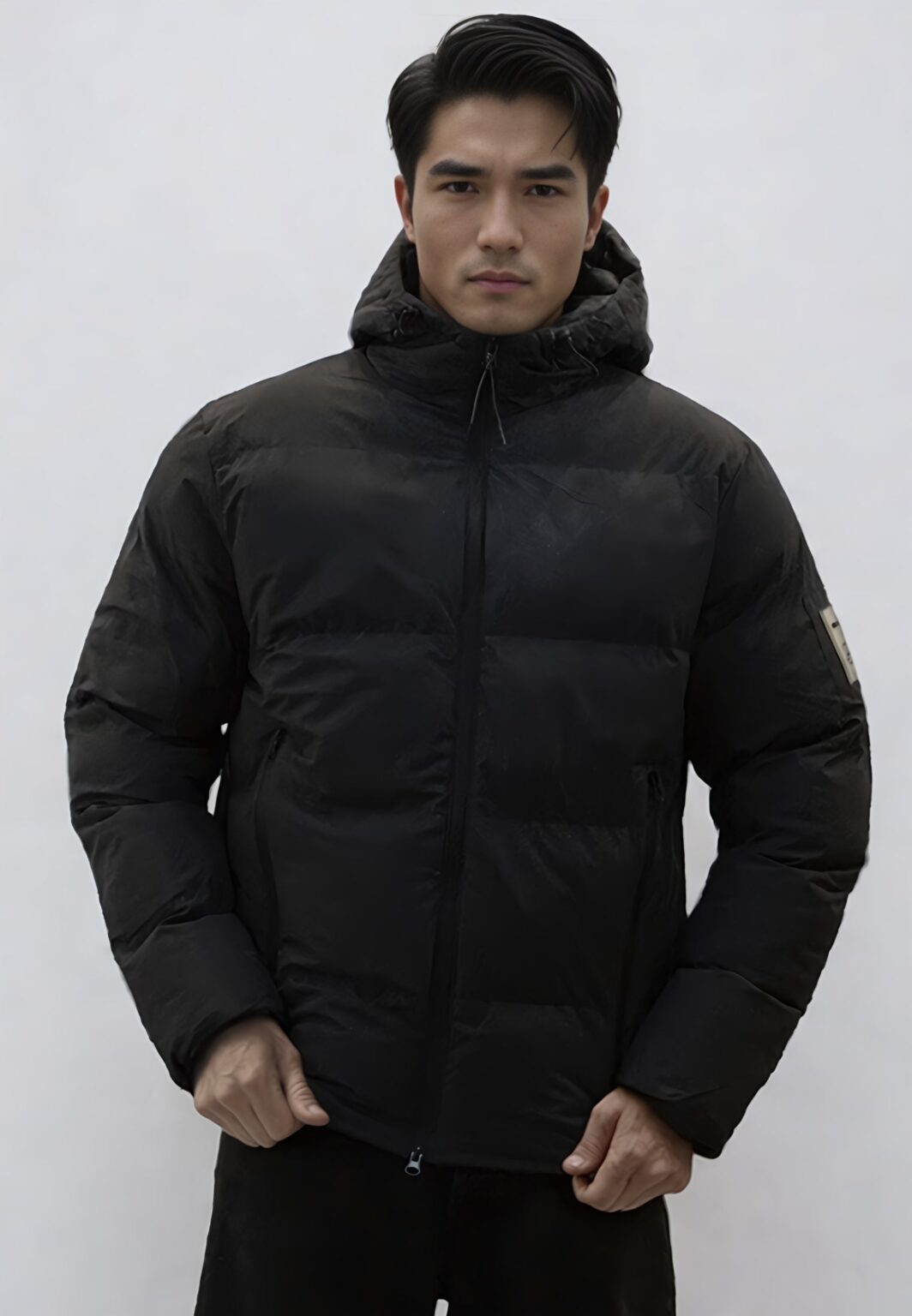 PERFORMANCE PUFFER JACKET BLACK - Borderfree
