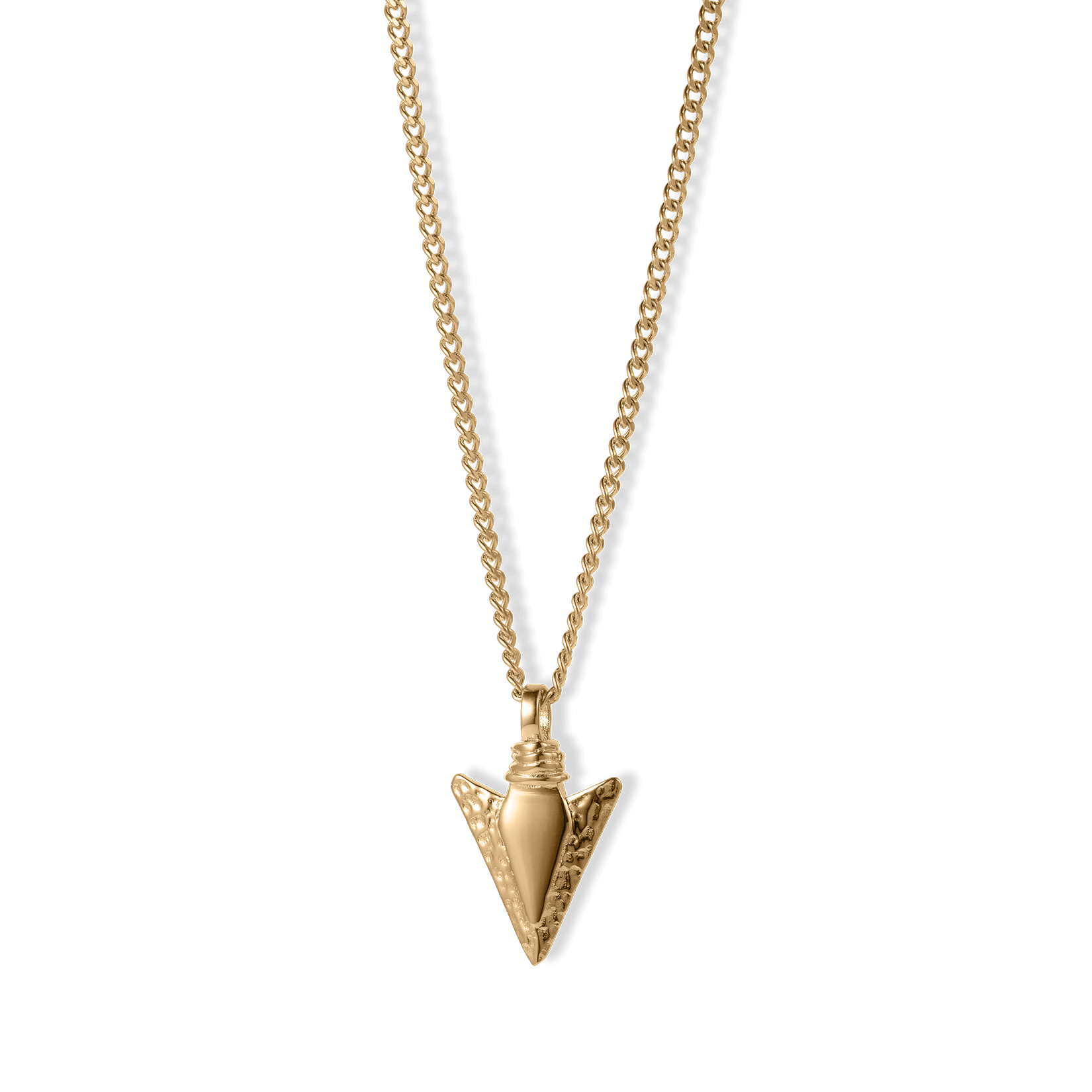 The Gold Arrow Pendant - Essentials Collection - Borderfree