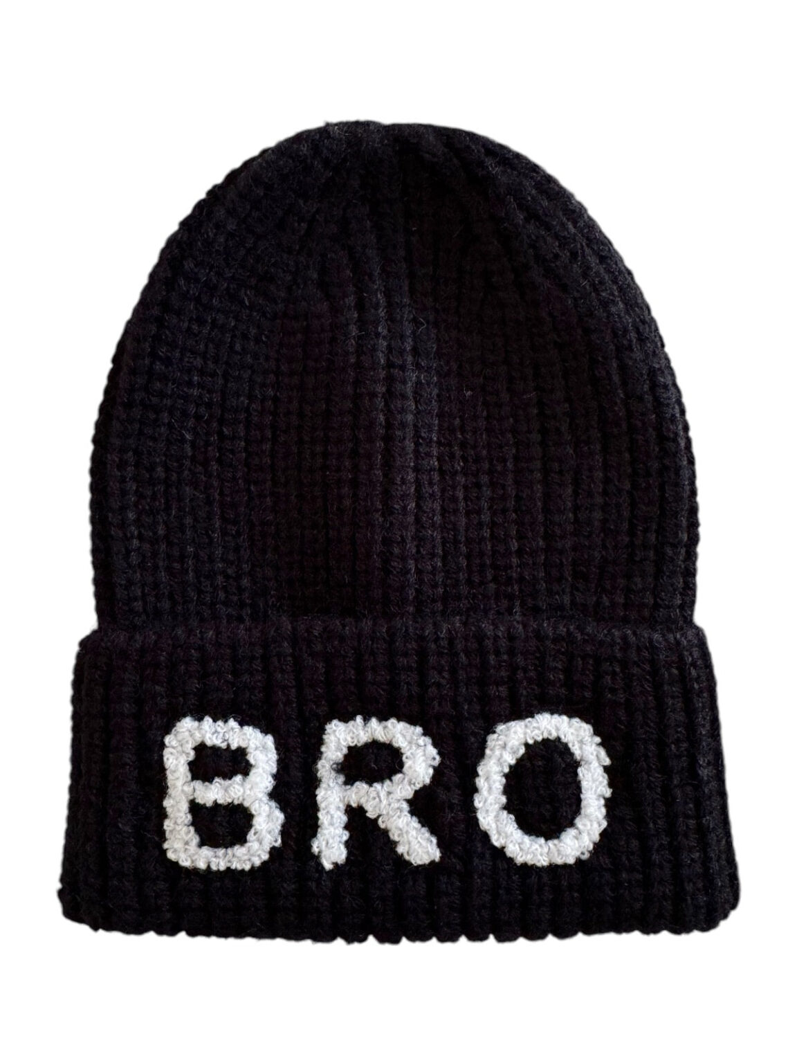 Bro Knit Hat, Obsidian - Borderfree