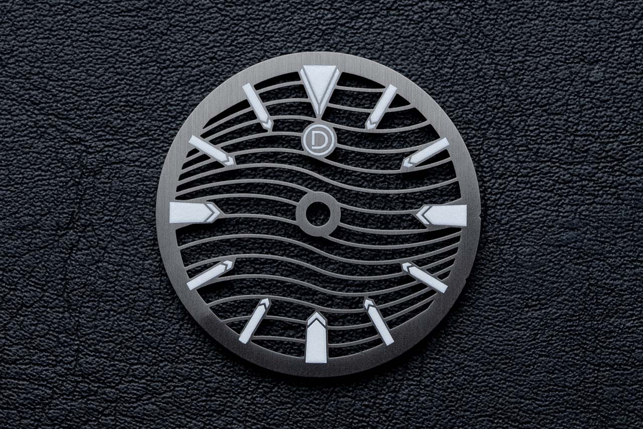 DWC D01S Skeleton Luminous Dial - Gun Silver Wave (Japan BGW9) for TMI ...