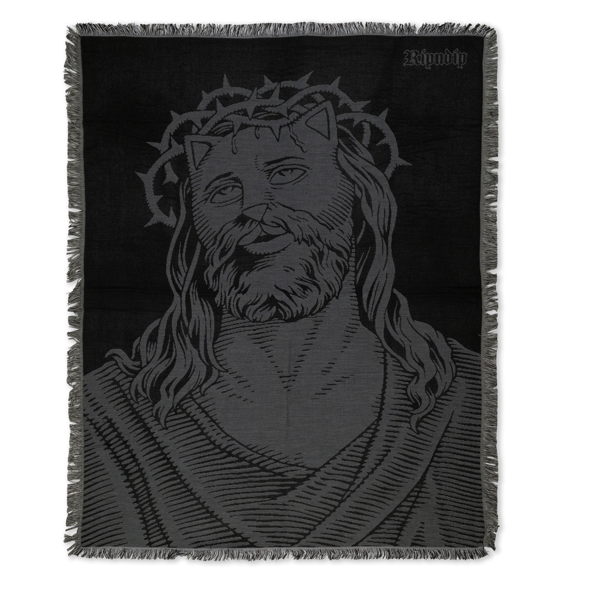 Lord Savior Blanket (Black) - Borderfree