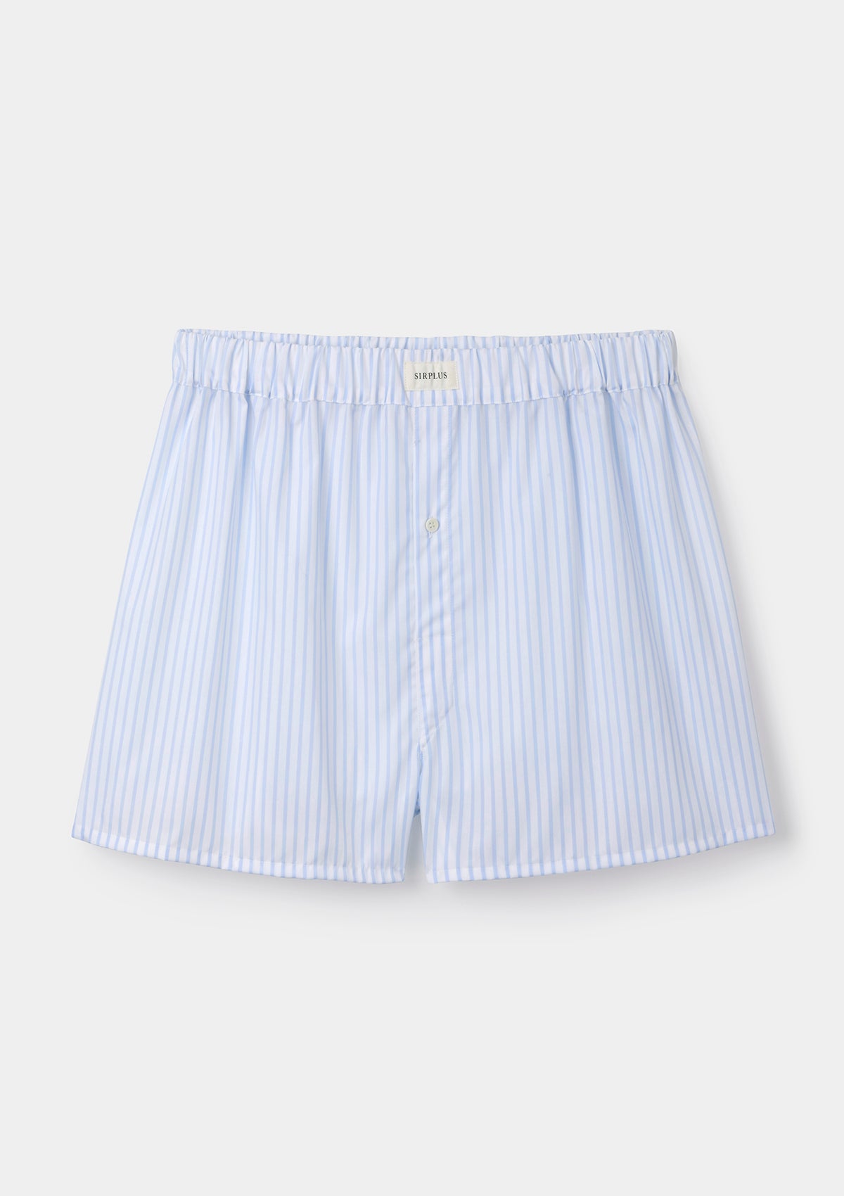 Sky Blue Stripe Cotton Boxer Shorts - Borderfree