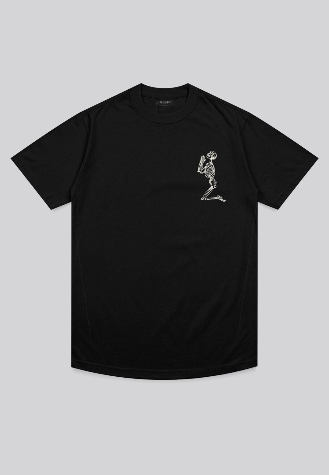 ESSENTIAL BIG SKELETON BLACK T-SHIRT - Borderfree
