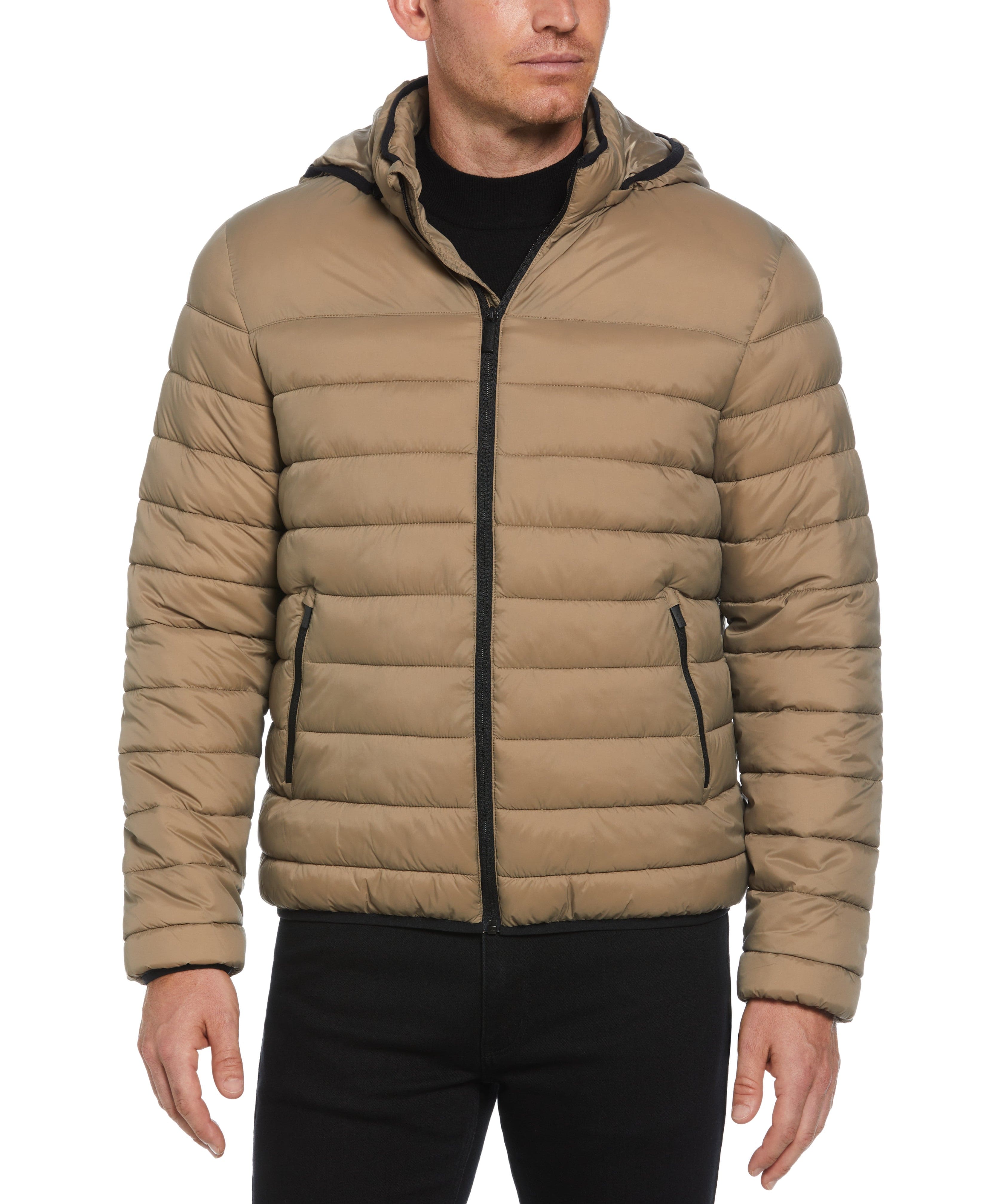 Lightweight Hooded Puffer Jacket - Borderfree