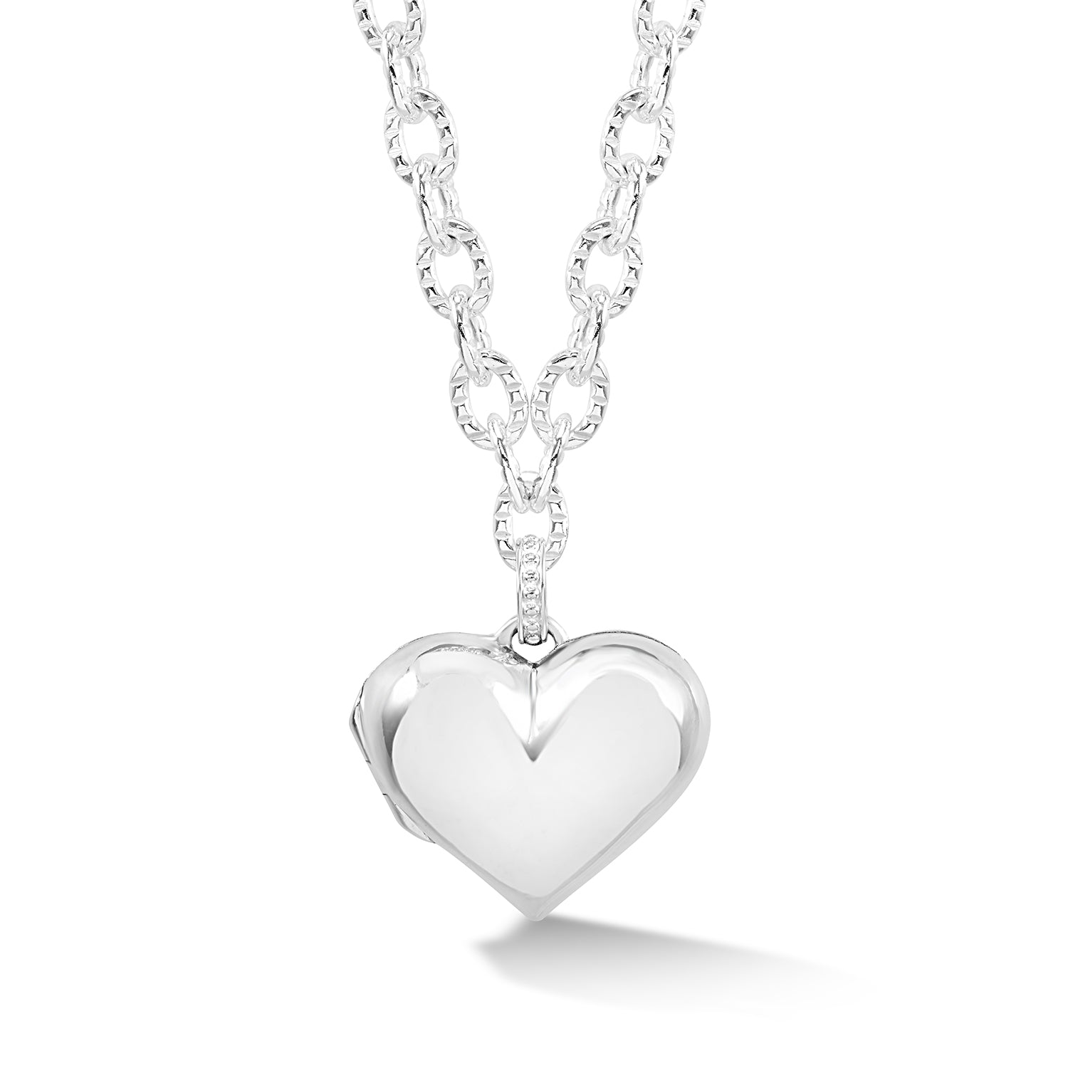 Treasured Heart Locket Necklace - Borderfree