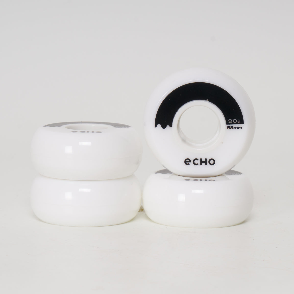 Echo 58mm 90a Wheels - Set of 4 - Borderfree