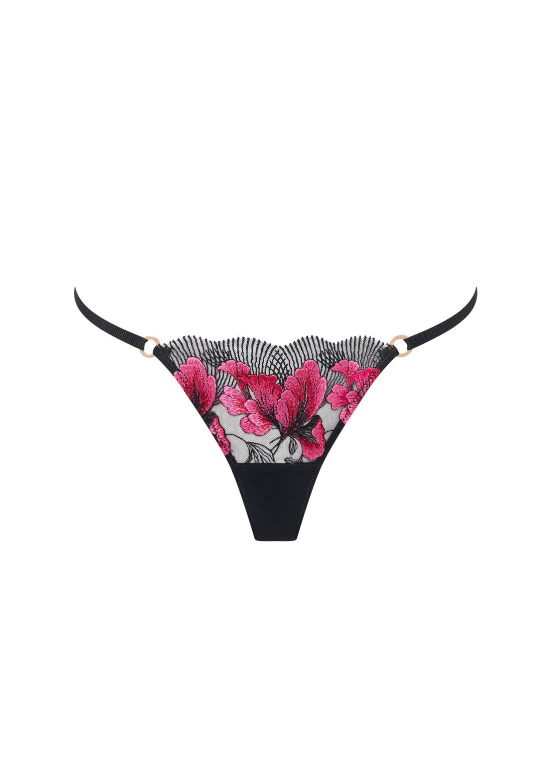 Vivienne Thong Fuchsia Pink Red Black Borderfree