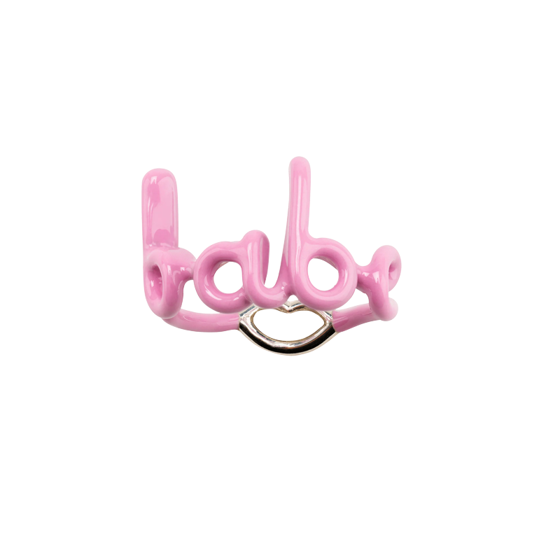 Babe Hotscript Bubblegum Pink - Borderfree