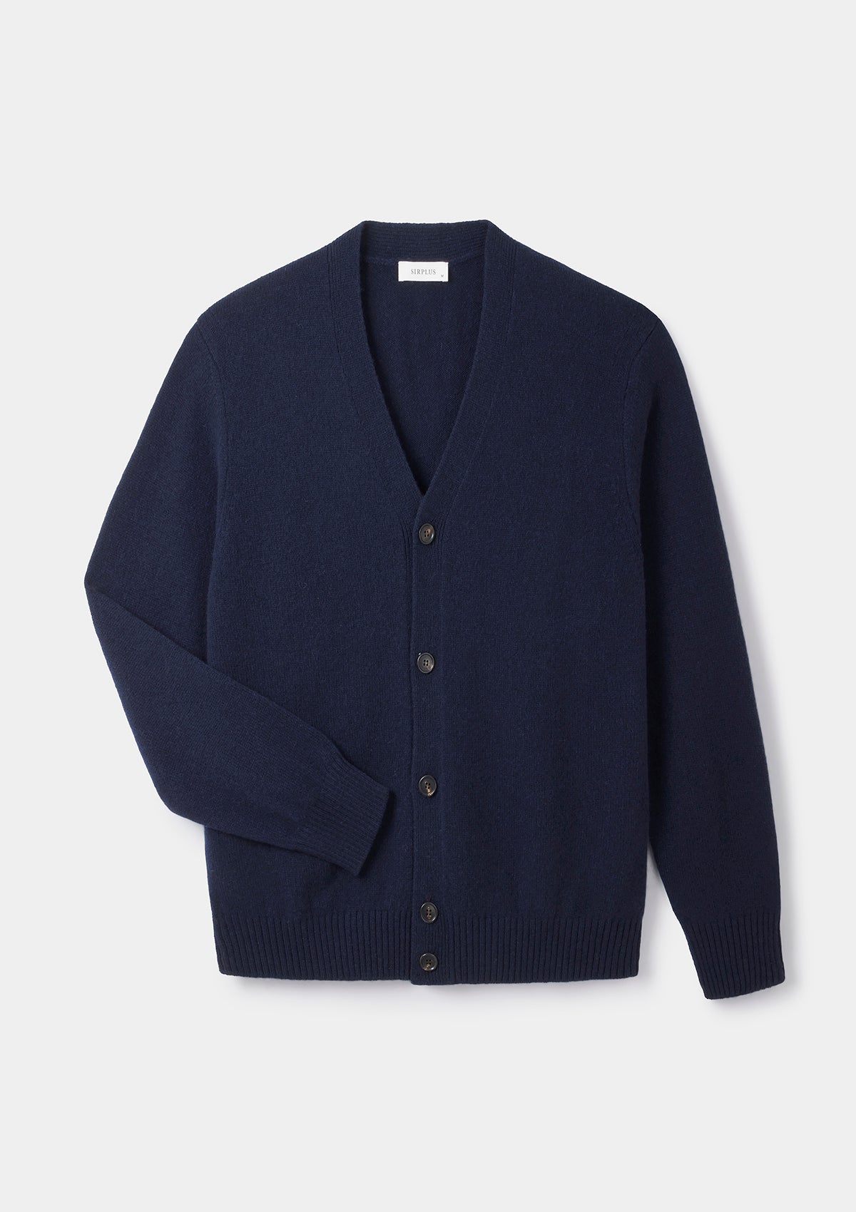 Navy Wool Cardigan - Borderfree