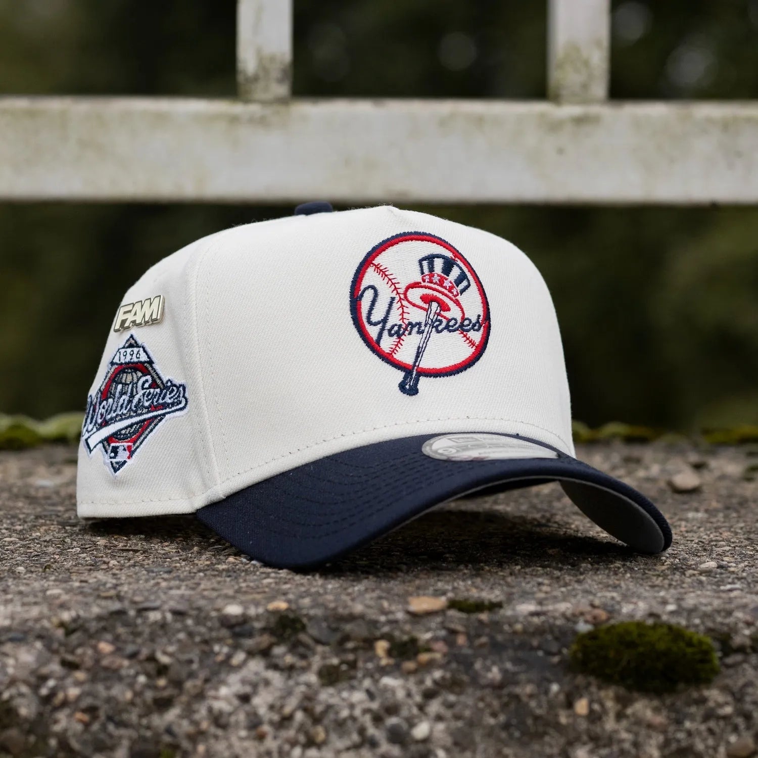 NEW ERA 9FORTY A-FRAME MLB NEW YORK YANKEES WORLD SERIES 1996 TWO TONE ...