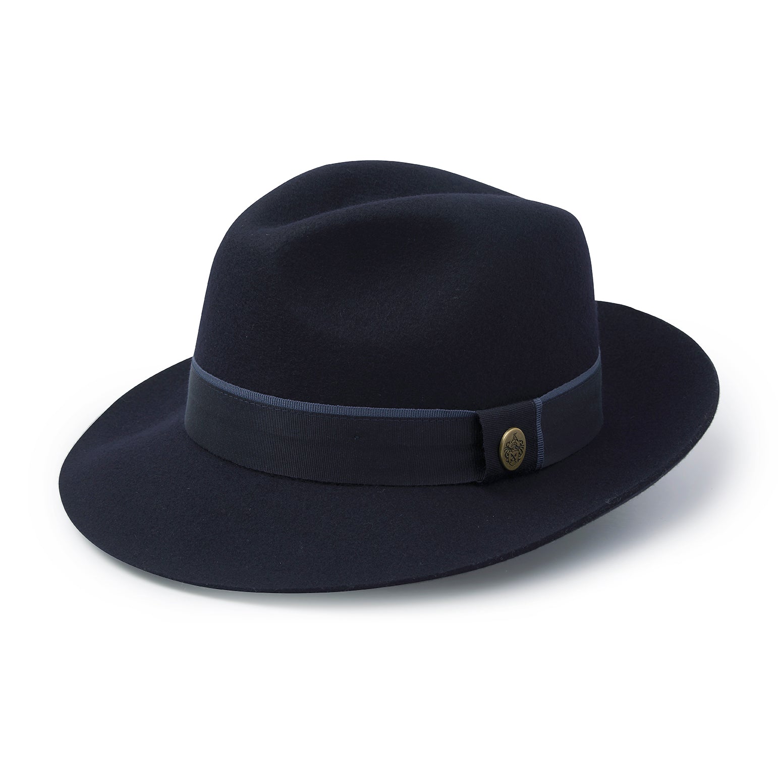 The Wingfield Trilby in Navy - Borderfree