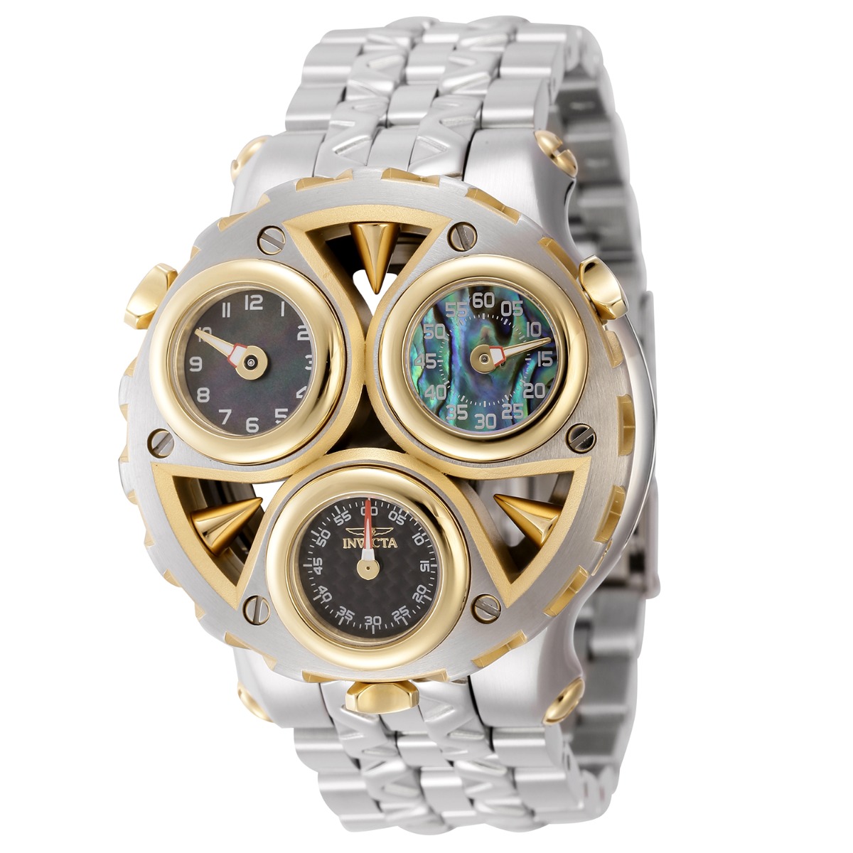 Invicta Cerberus Men's Watch w/ Abalone Dial - 47mm, Steel (44593 ...