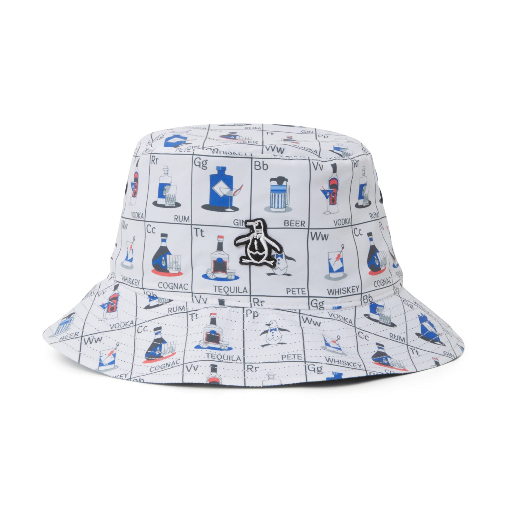 Original Penguin Golf Element Chart Reversible Bucket Hat - Mens Size L ...