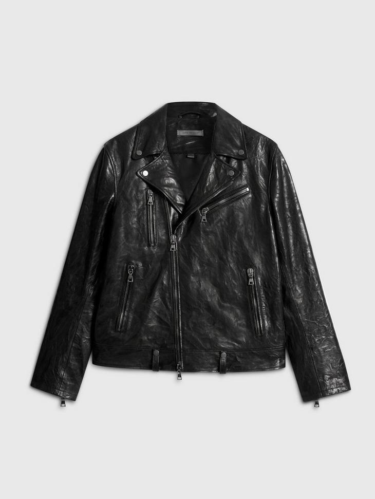 John Varvatos CHELSEA BIKER JACKET - Borderfree