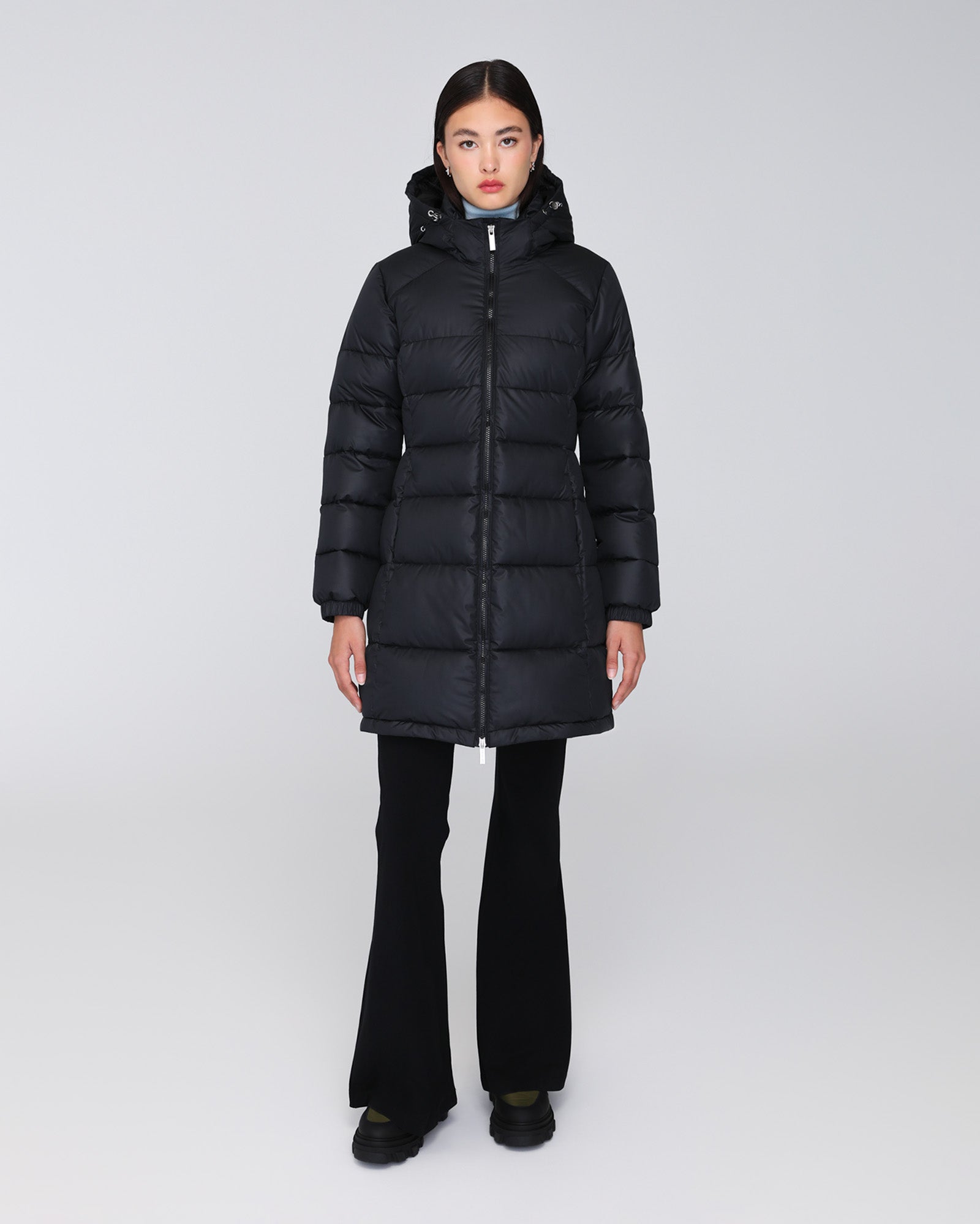 LUCIA | Hooded Down Puffer Jacket - Borderfree