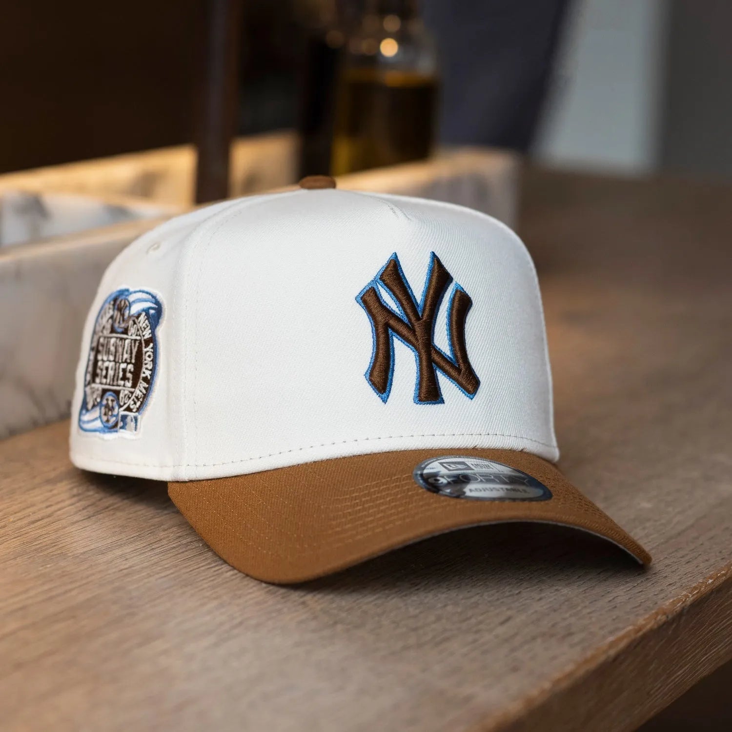 NEW ERA 9FORTY A-FRAME MLB NEW YORK YANKEES SUBWAY SERIES 2000 TWO TONE ...