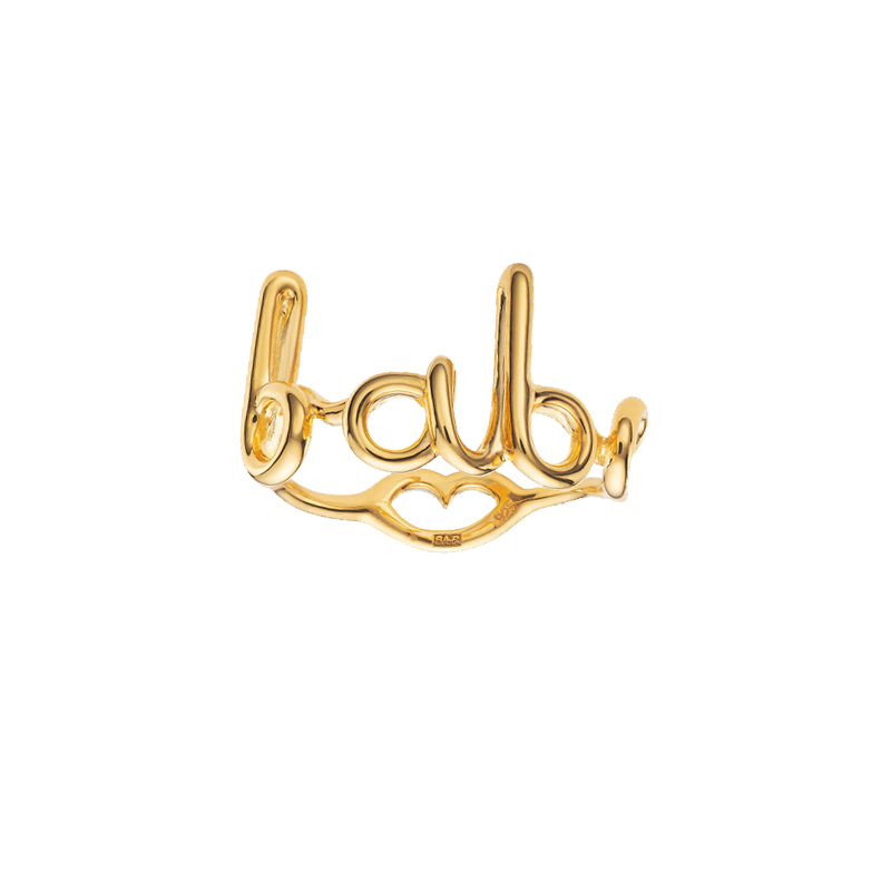 Babe Hotscript Vermeil - Borderfree