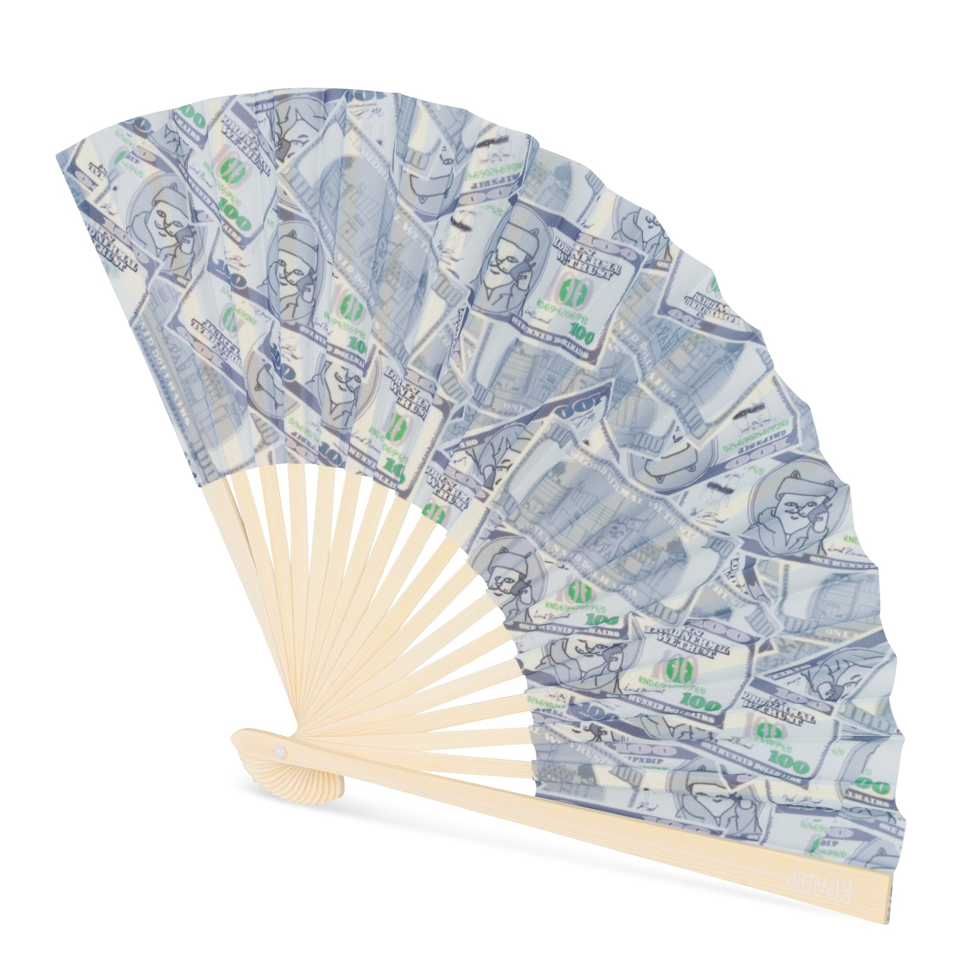 Moneybag Fan (Olive) - Borderfree