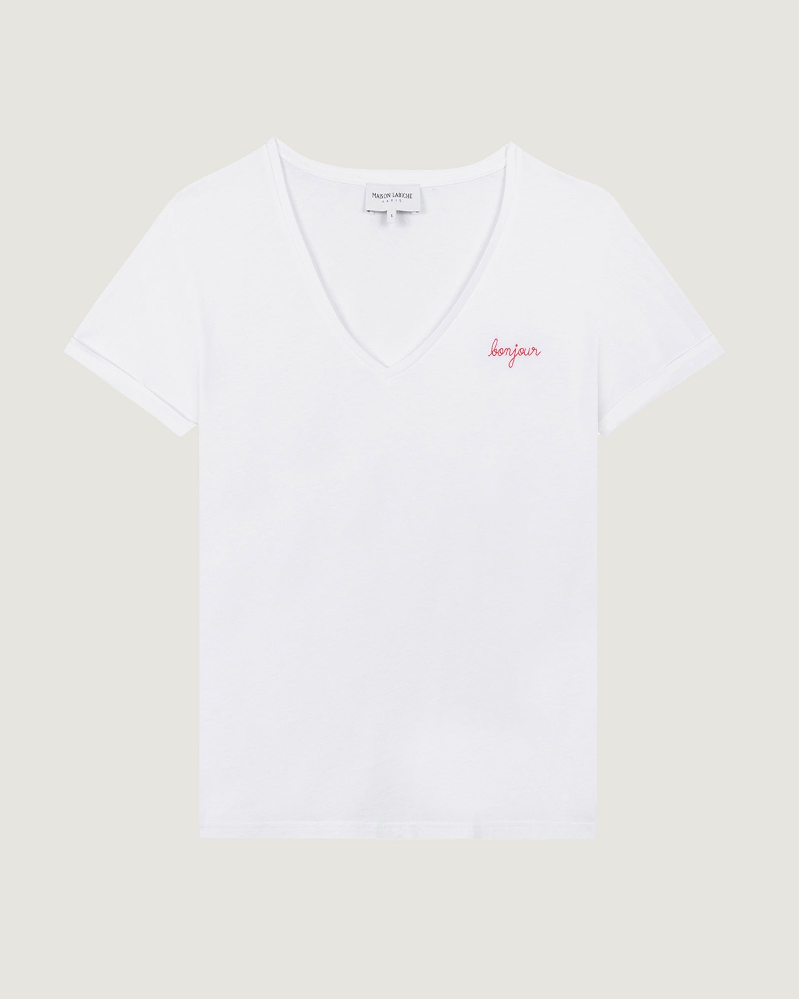 "Bonjour" château t-shirt - Borderfree