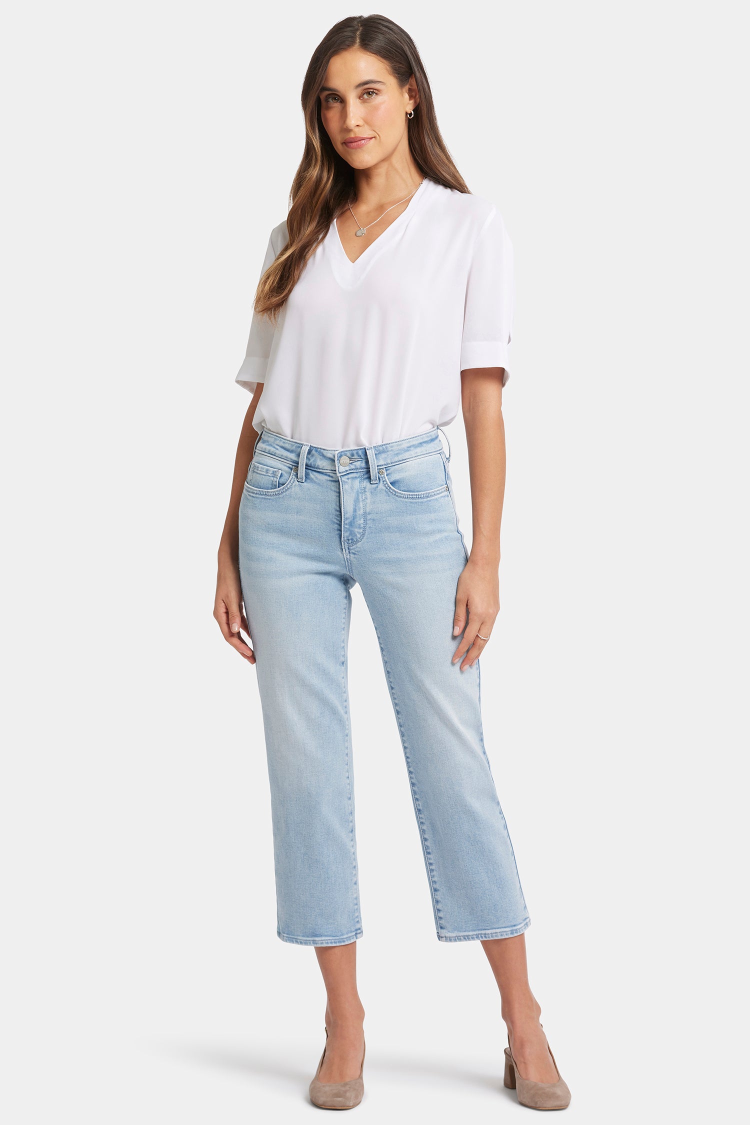 Relaxed Piper Crop Jeans - Misty Ridge - Borderfree