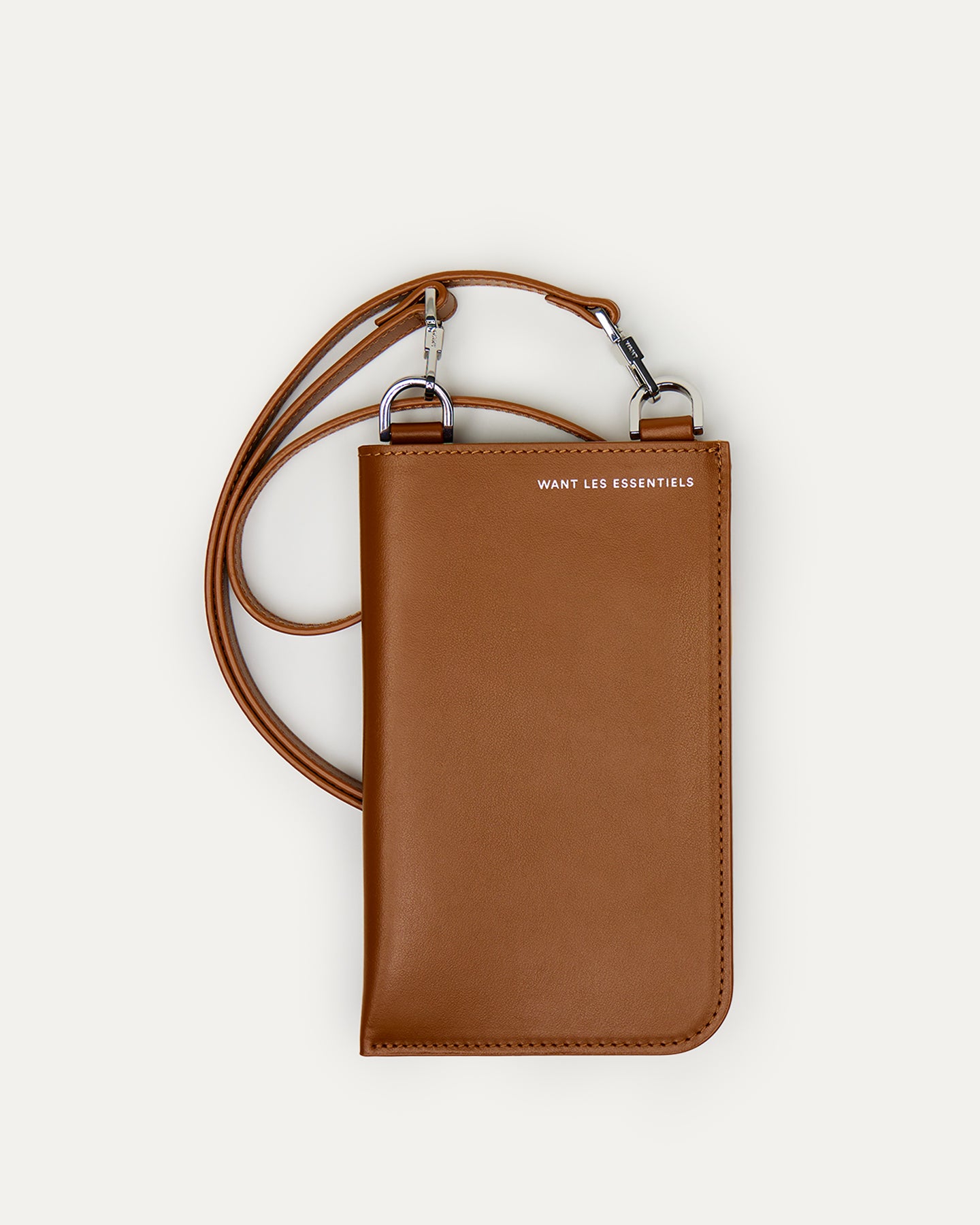 Arch Smooth Leather Phone Bag - Borderfree