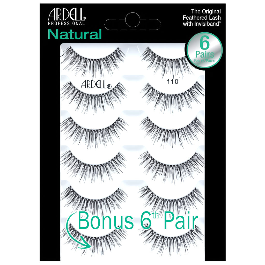 Ardell 110 Lashes Multipack (6 Pairs) - Borderfree