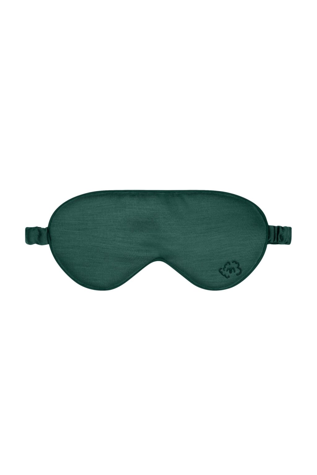 Pure Merino Sleepy Eye Mask Emerald Green - Borderfree