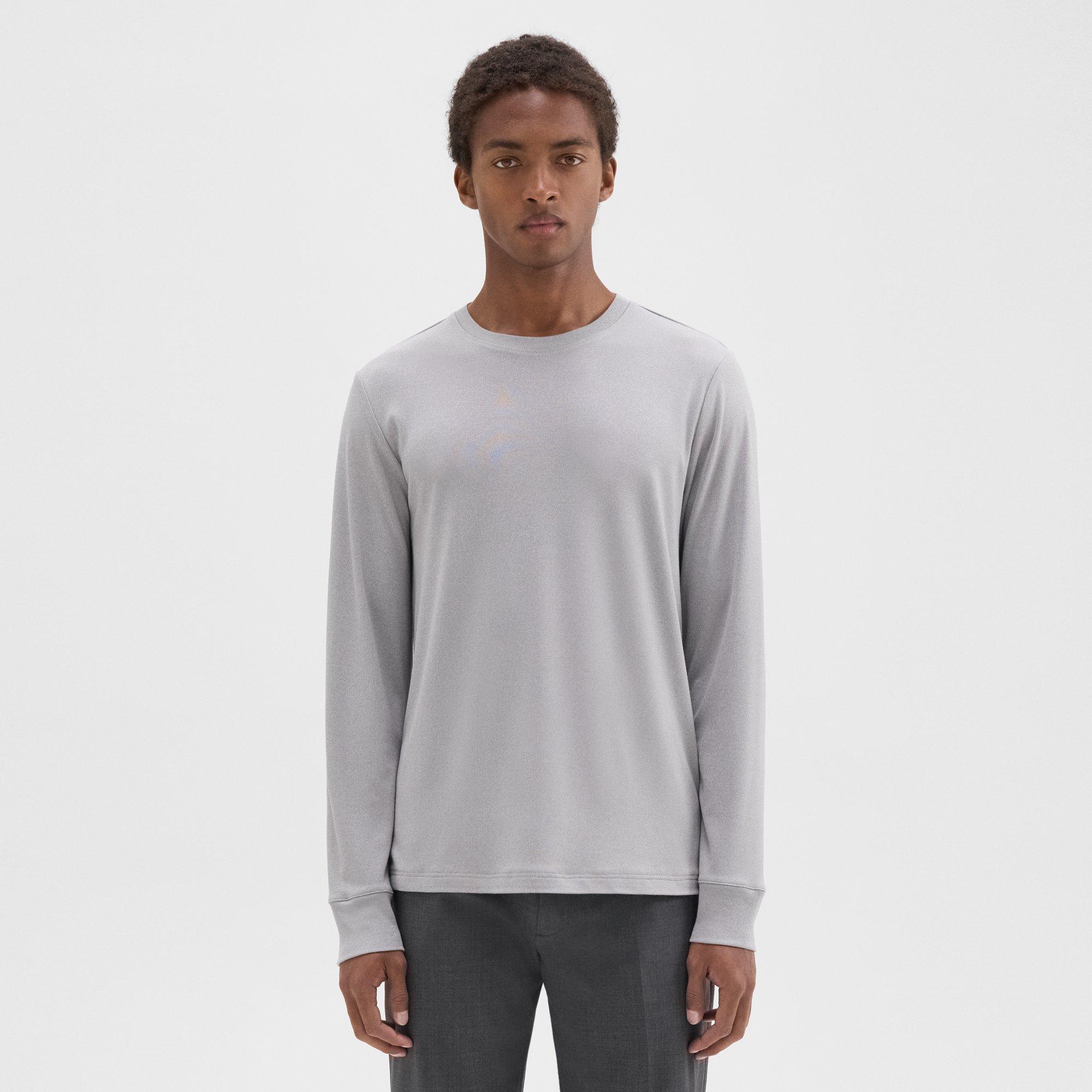 Relaxed Long-Sleeve Tee in Modal Jersey - Borderfree
