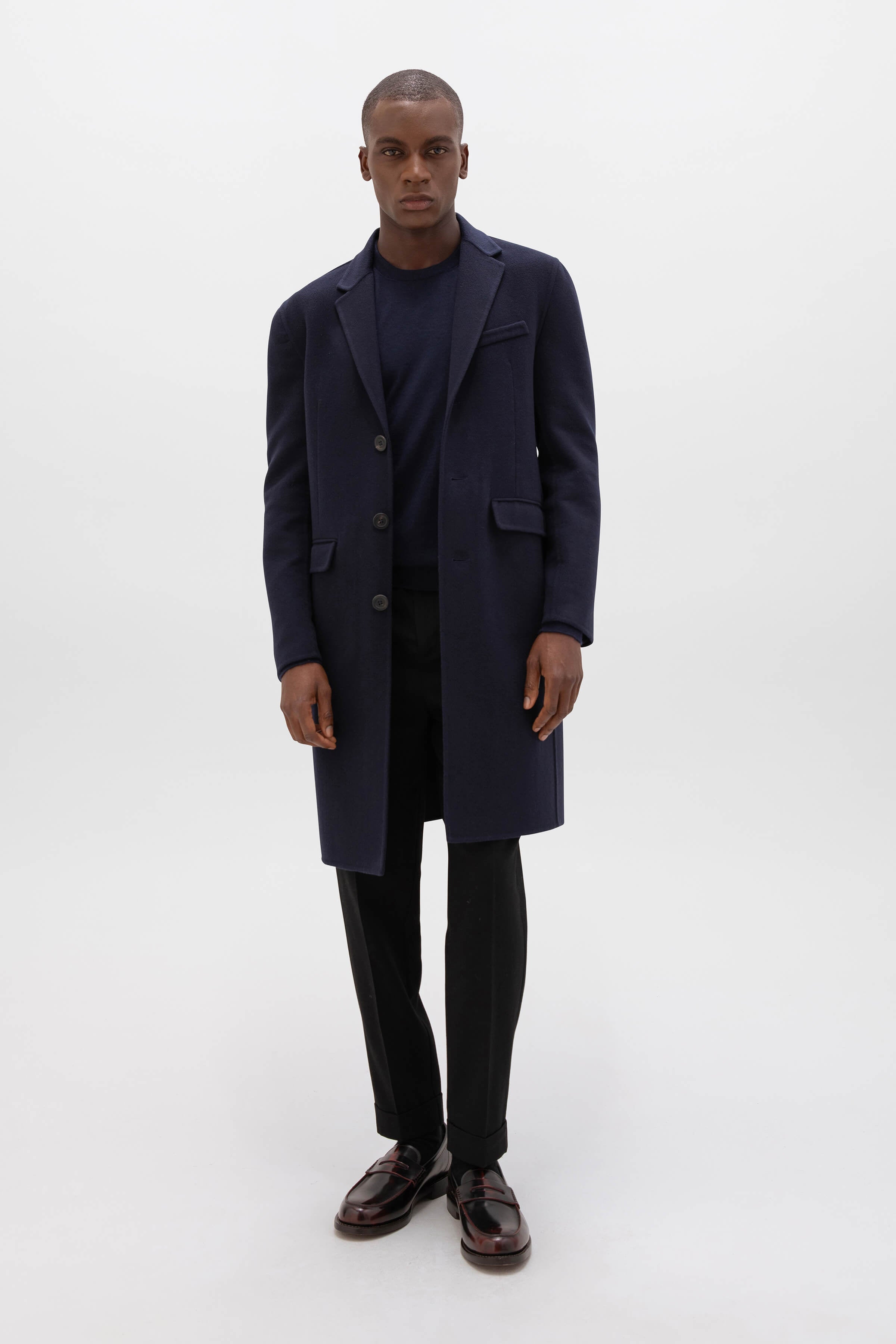 Classic Cashmere Coat - Borderfree