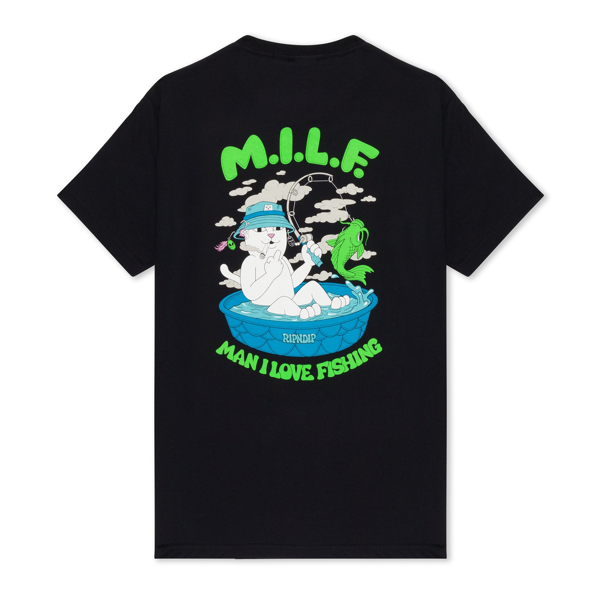 MILF Tee (Black) - Borderfree