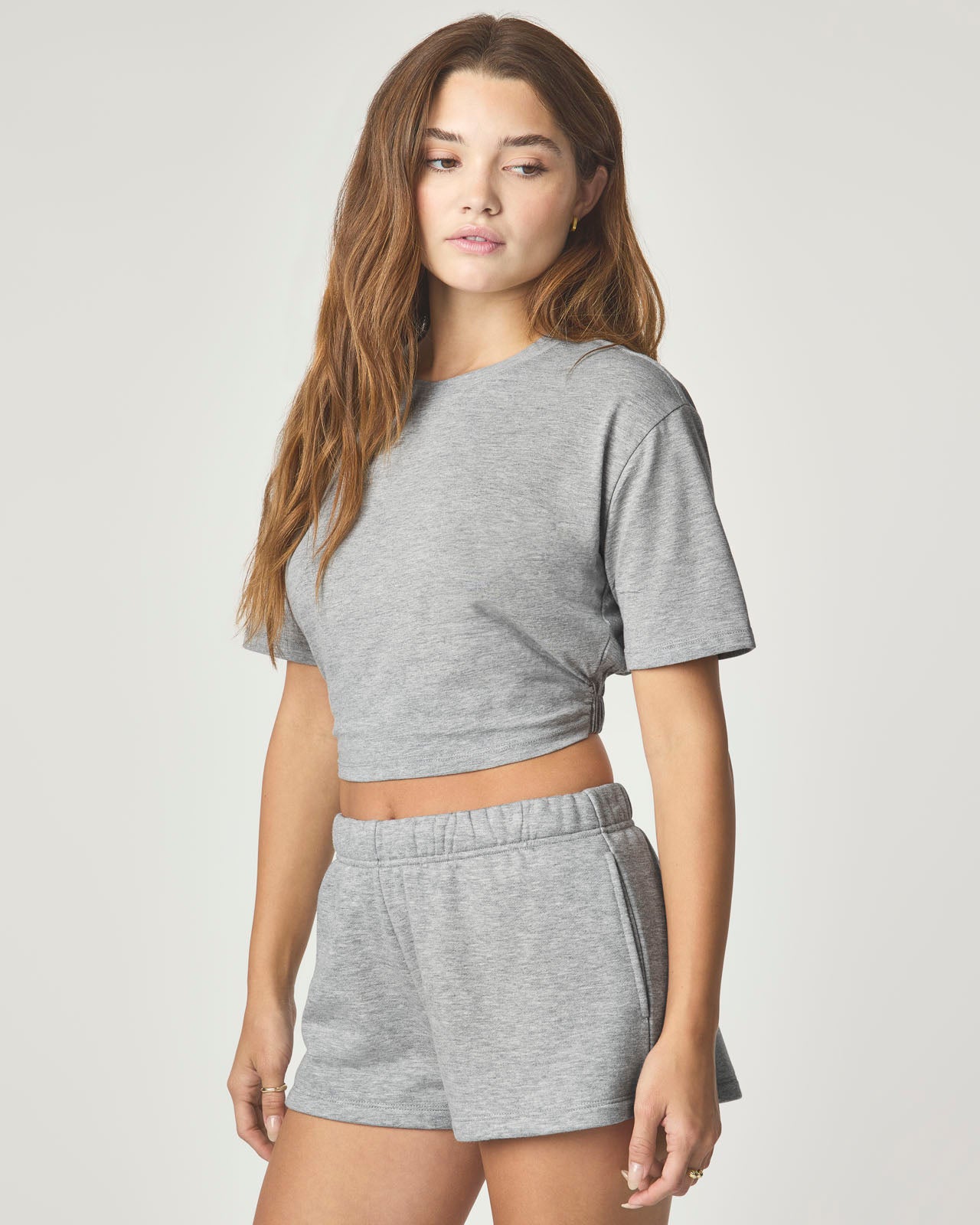 Garden Party Elastic-Back Tee - Borderfree