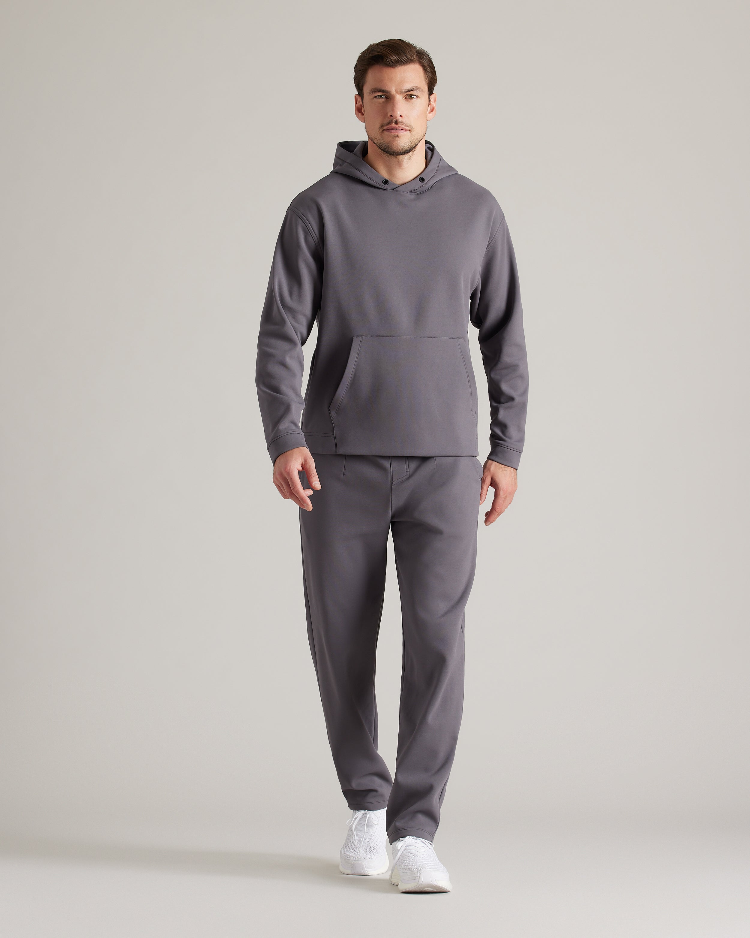 Range Hoodie - Gravel - Borderfree