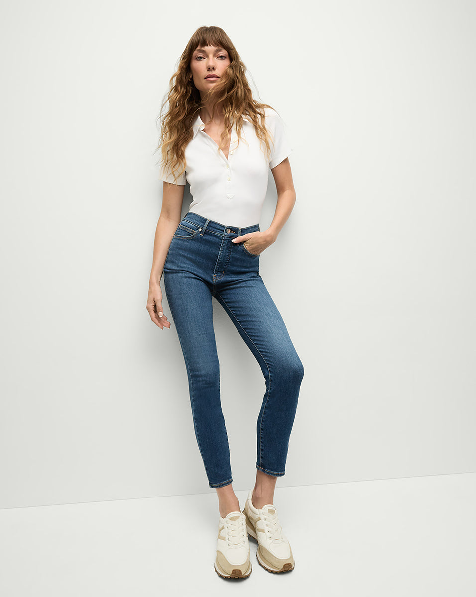 Debbie Ankle-Crop Skinny Jean - Borderfree