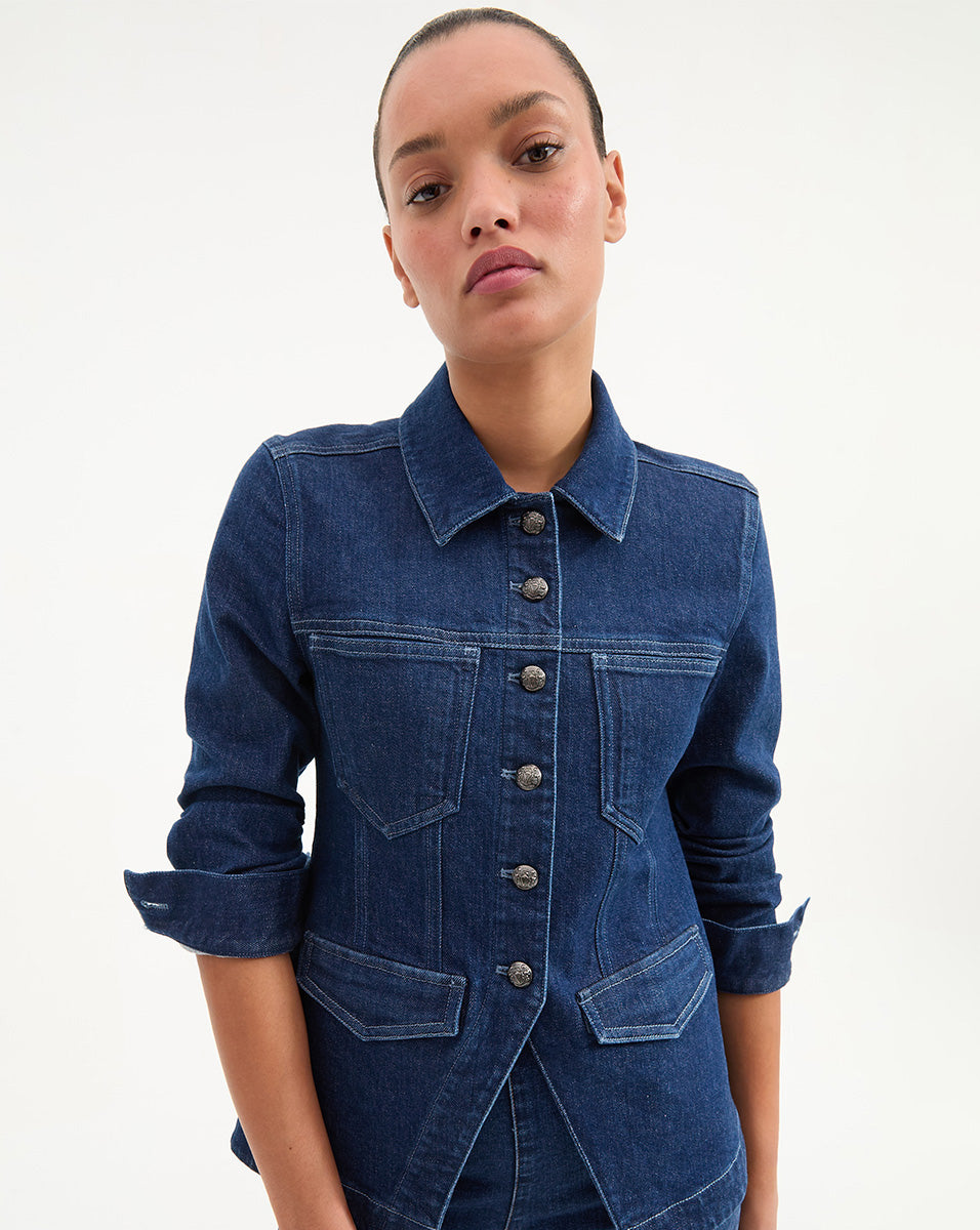 Alfie Denim Jacket - Borderfree