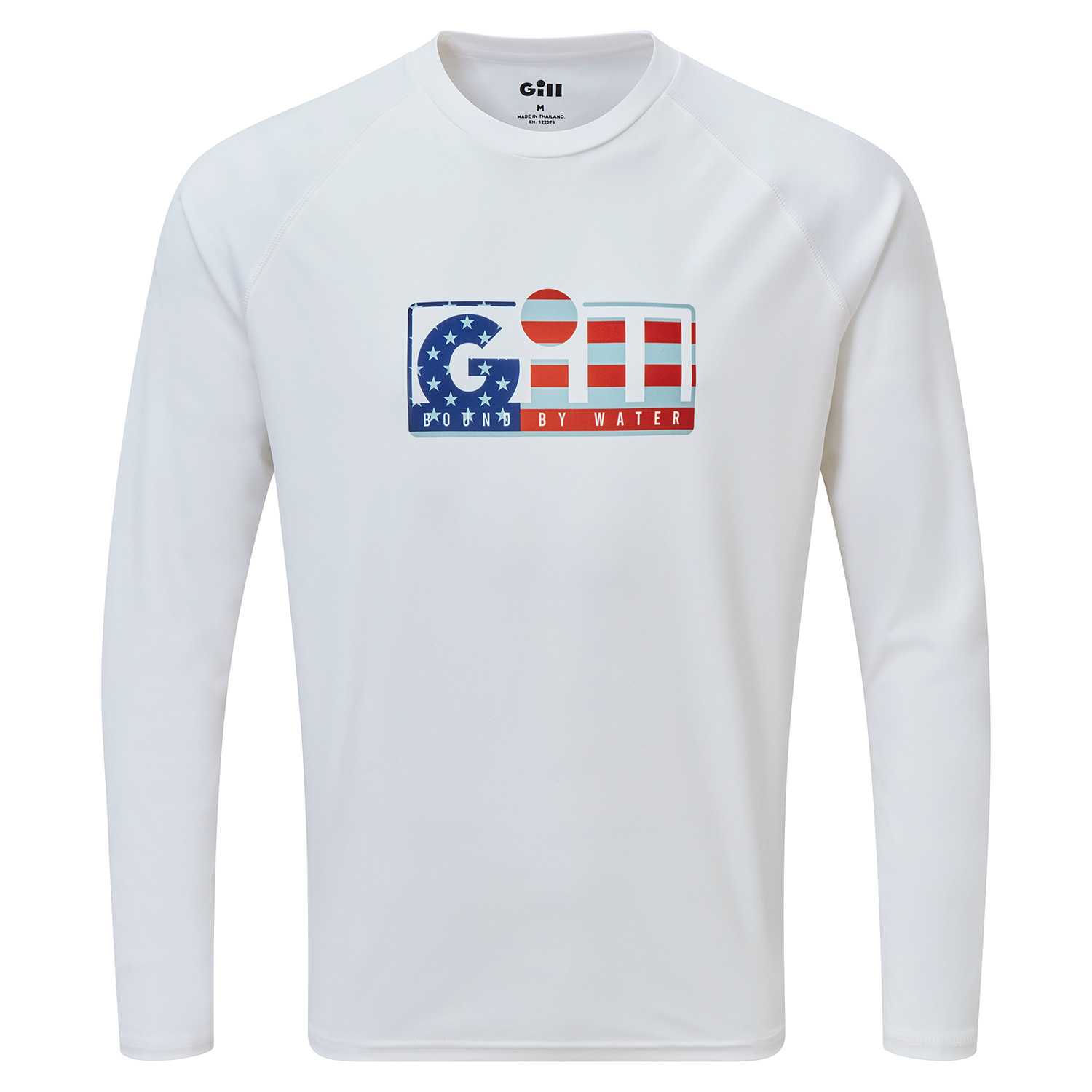 XPEL® Tec Long Sleeve Top in White - Borderfree
