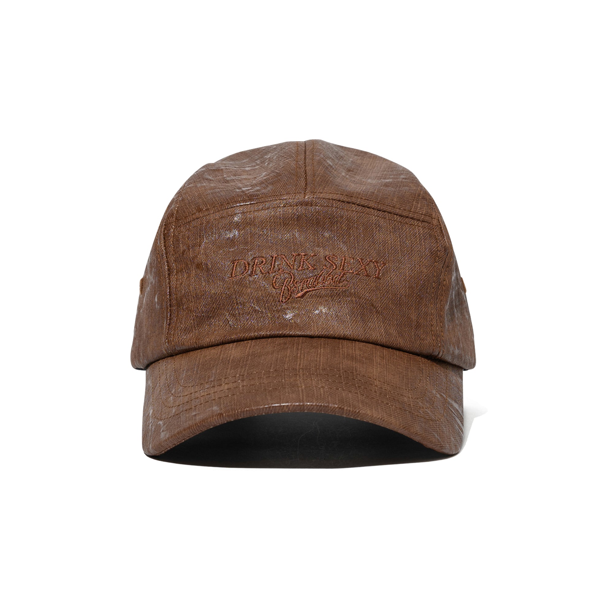 DSXBS 5 PANNAL CAP LEATHER BROWN - Borderfree