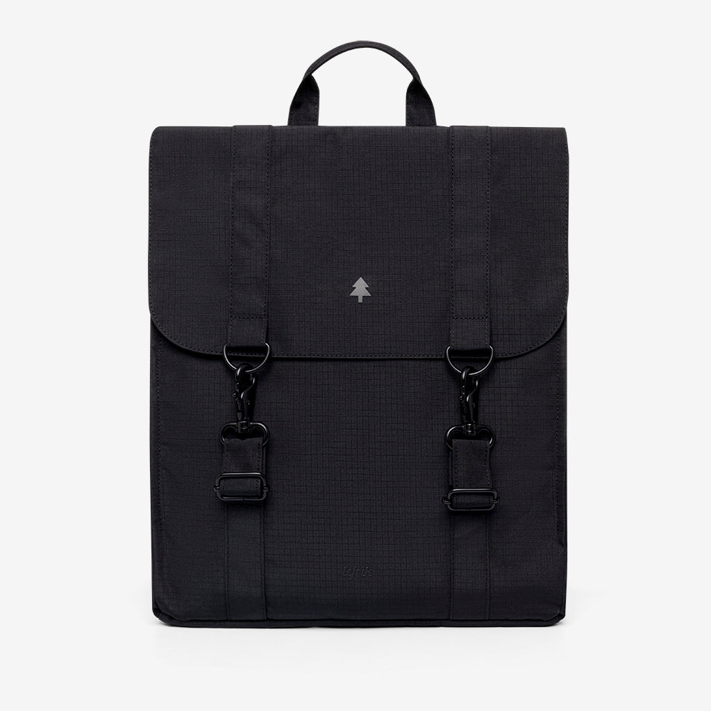 Handy XL Backpack Black Lime Vandra - Borderfree