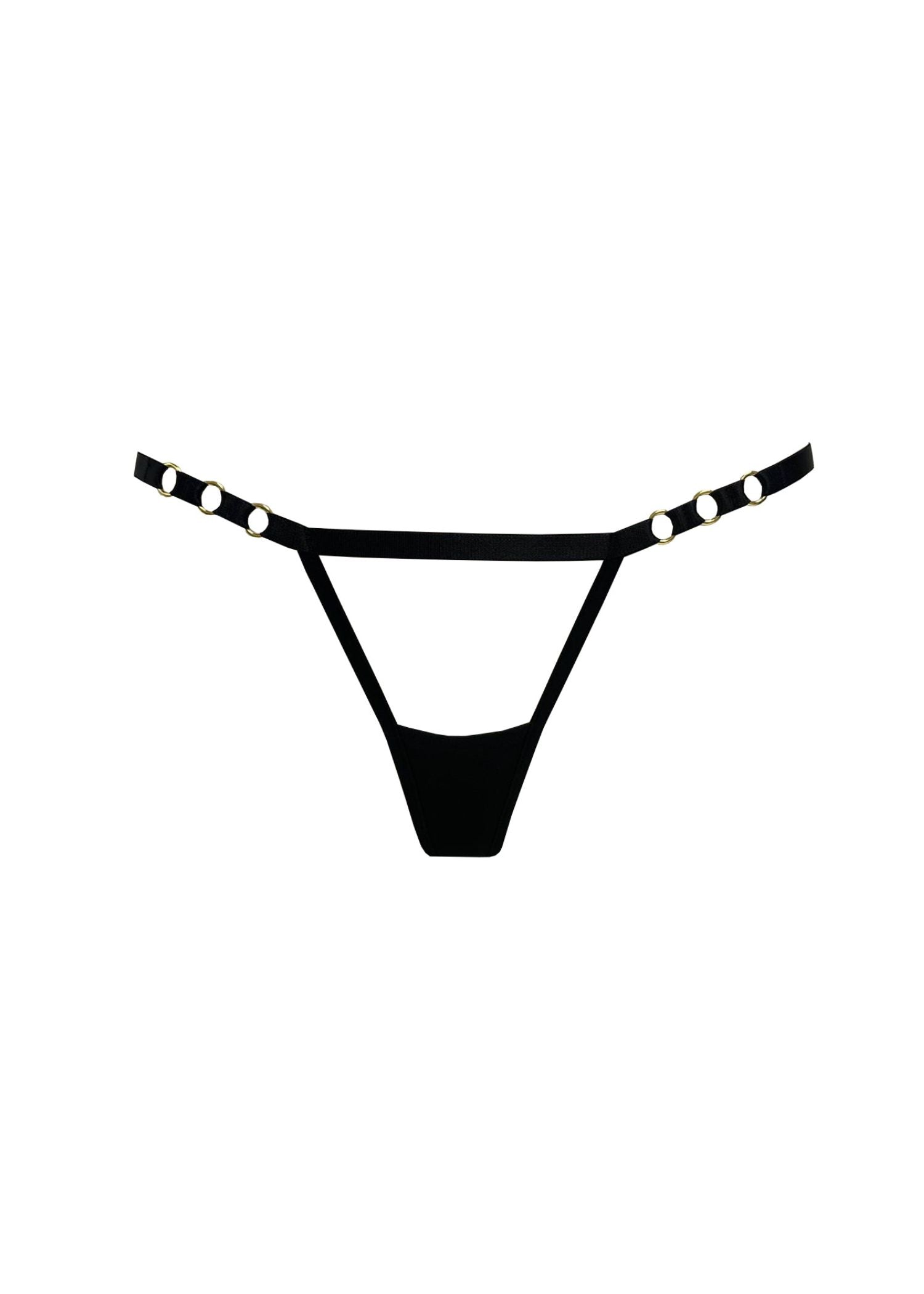 DARE Thong (Black) - Borderfree