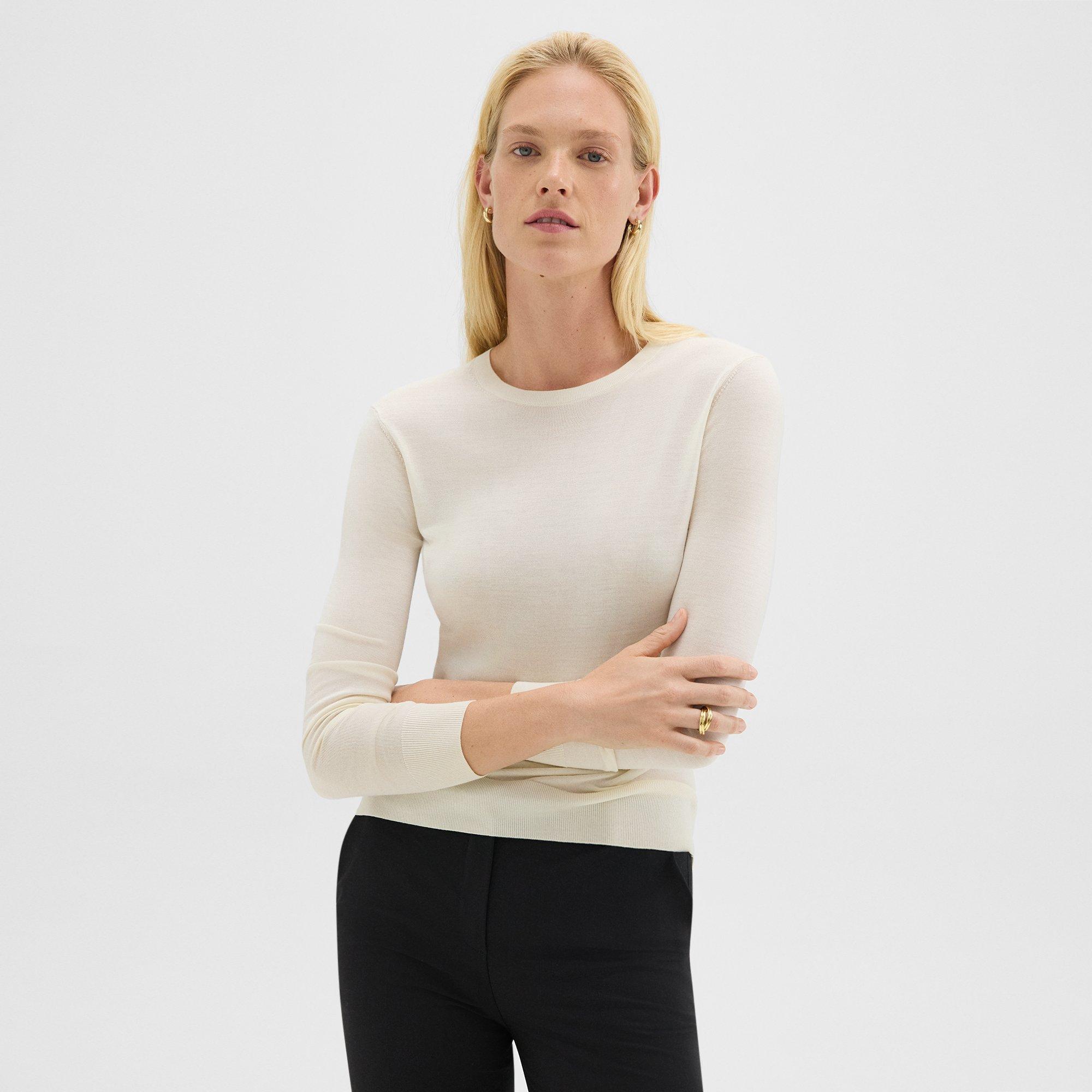 Crewneck Sweater in Regal Wool - Borderfree