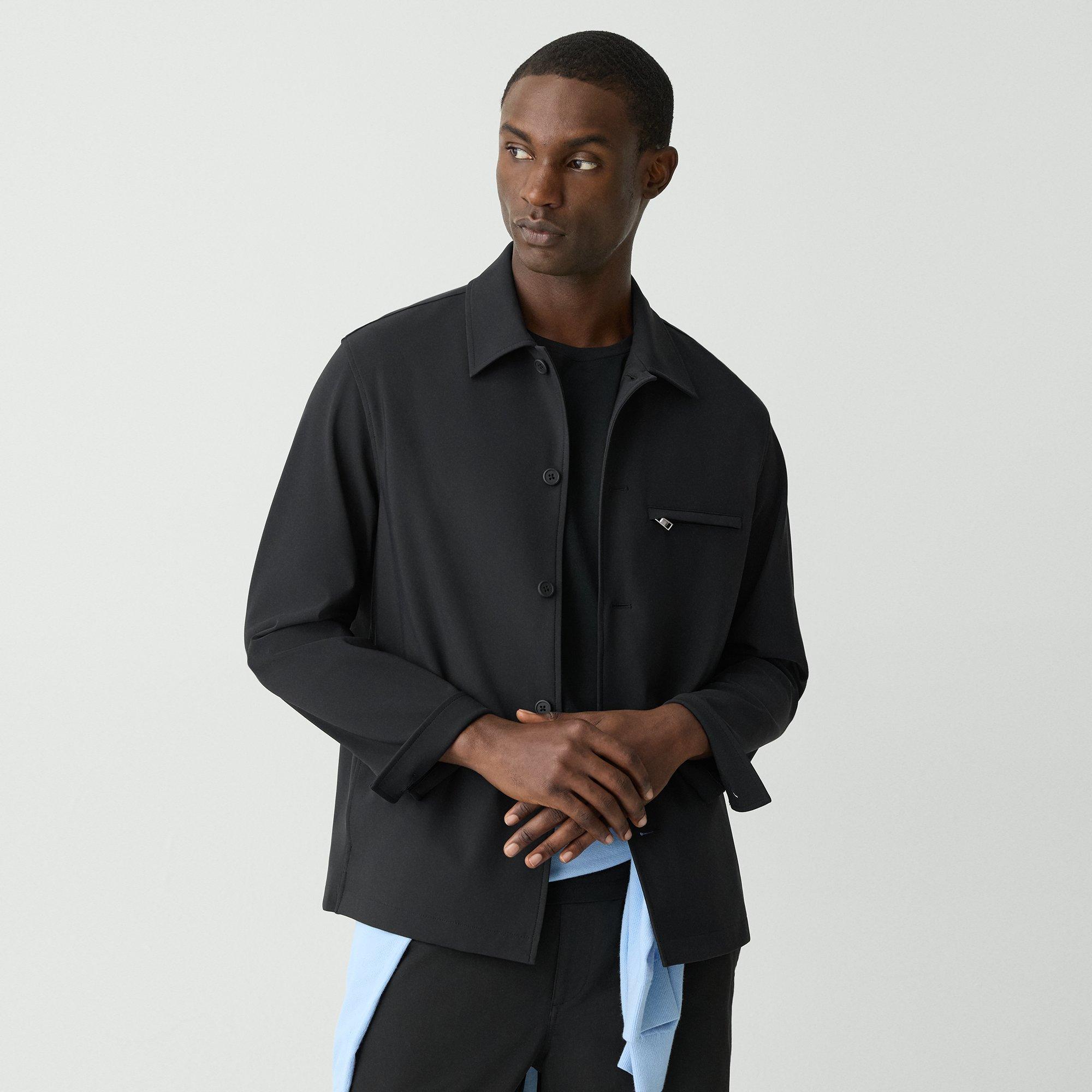 Overshirt in Precision Ponte - Borderfree